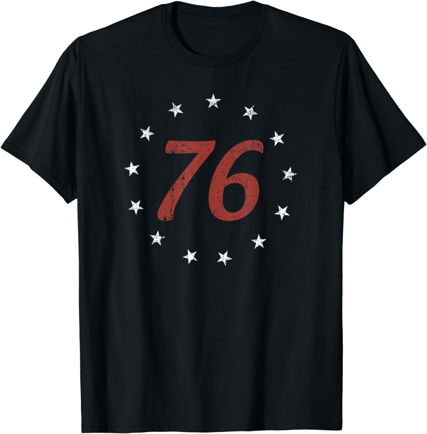 Retro 4th of July Independence Day The Spirit 76 T-Shirt - Walmart.com