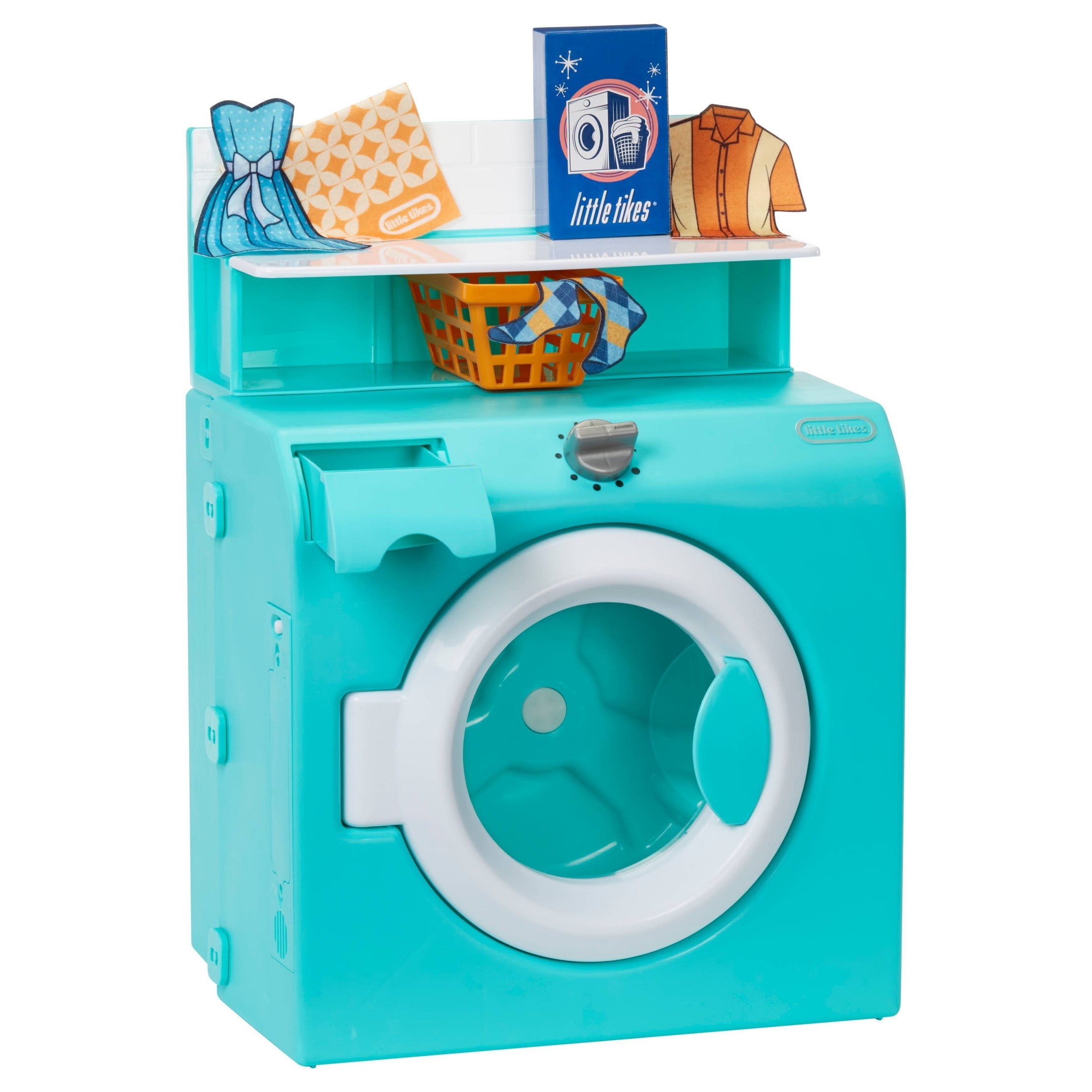 Retro ‘50s Inspired Washer Dryer Realistic Pretend Play Laundry Washing ...