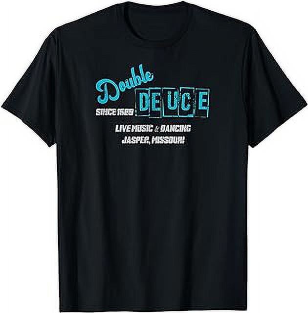 Retro 80s Double Deuce Roadhouse T-Shirt - Walmart.com