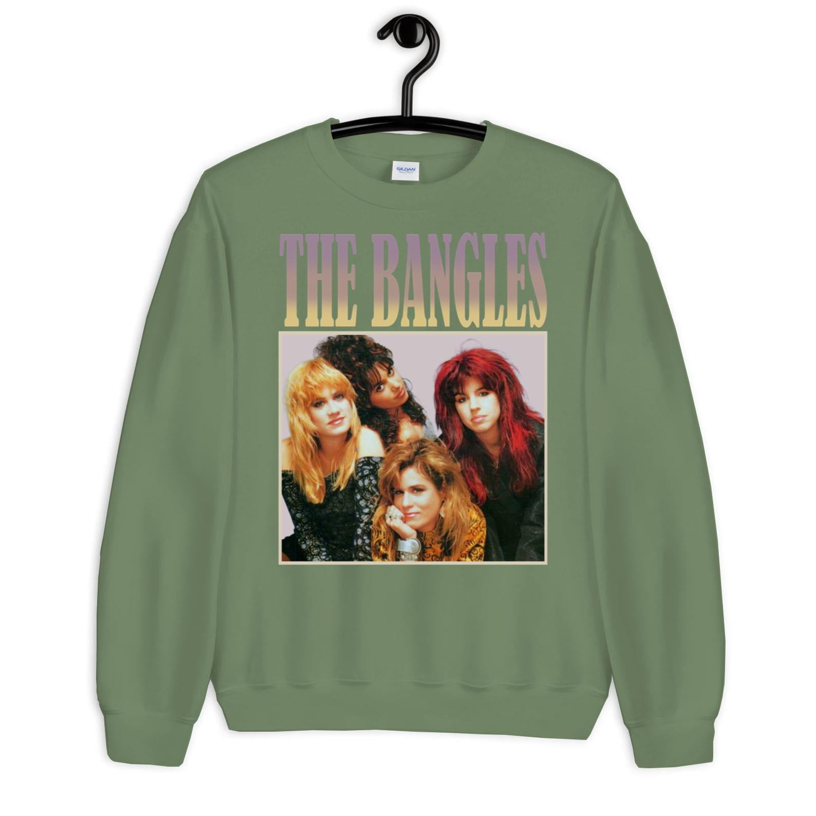 Retro 80s Girl Band Inspired Shirt, Short Sleeve Black Unisex Tee ...