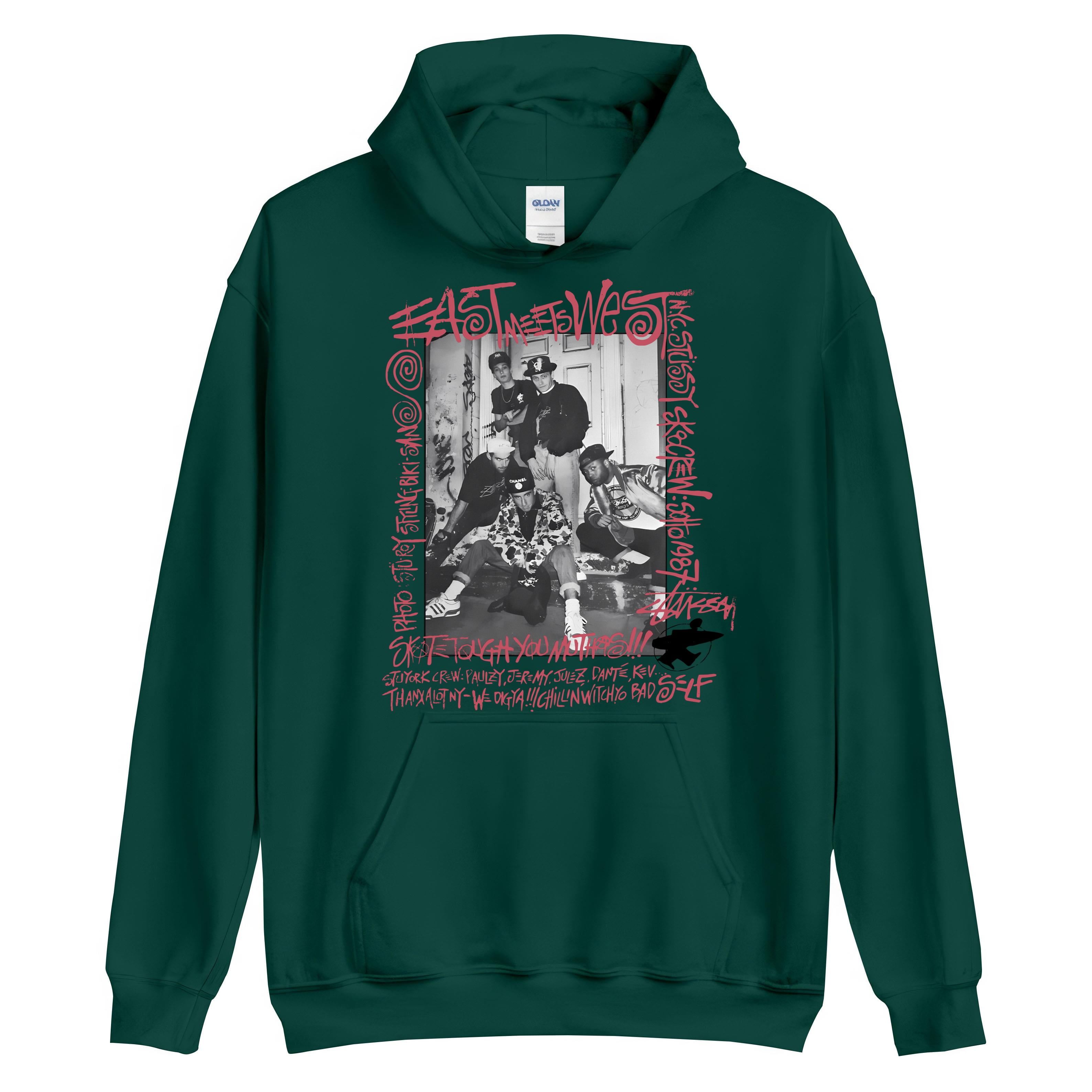 Retro 80s NYC Crew Photoprint International Fashion Tribe Era Shirt ...
