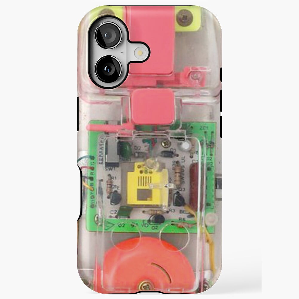 Retro 80s Neon Brights Clear See Through Phone Aesthetic Nostalgia ...