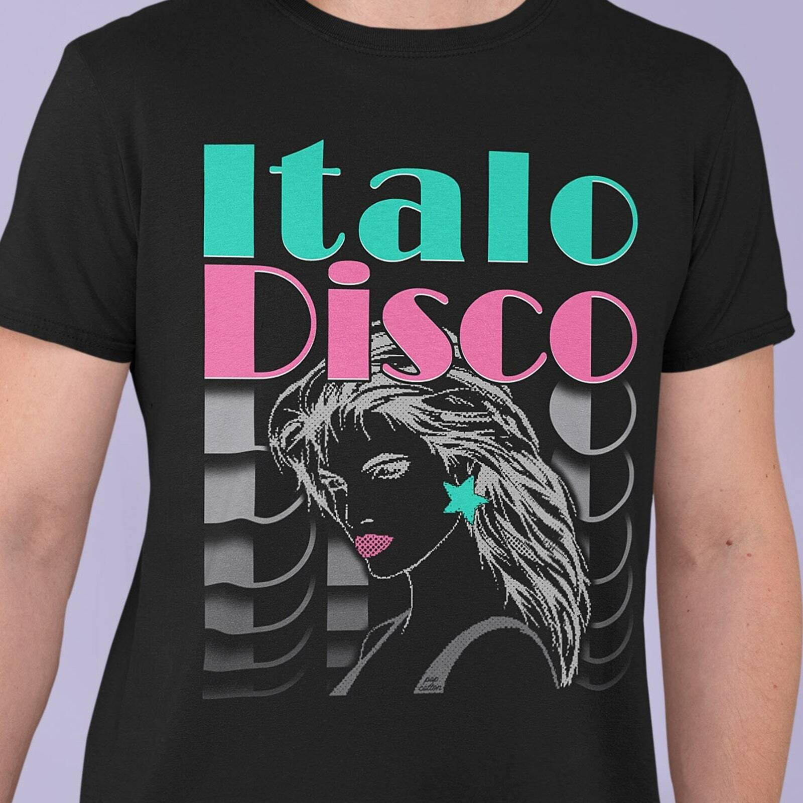 Retro 80s Style Italo Disco Old School Eurodance Hi-NRG Pop Cotton ...