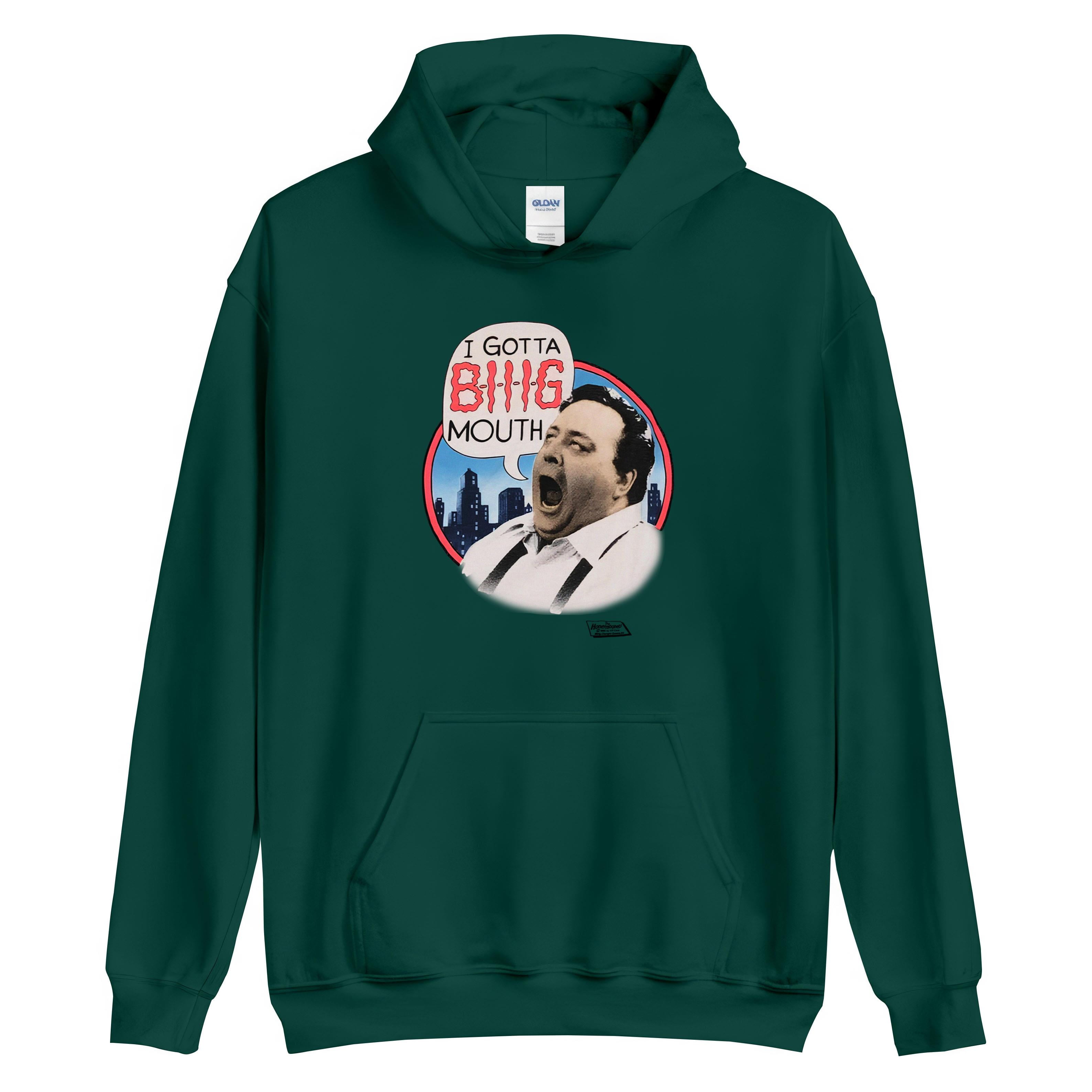 Retro 80s TV Show-Inspired Graphic Unisex I've Gotta A big Mouth Shirt ...