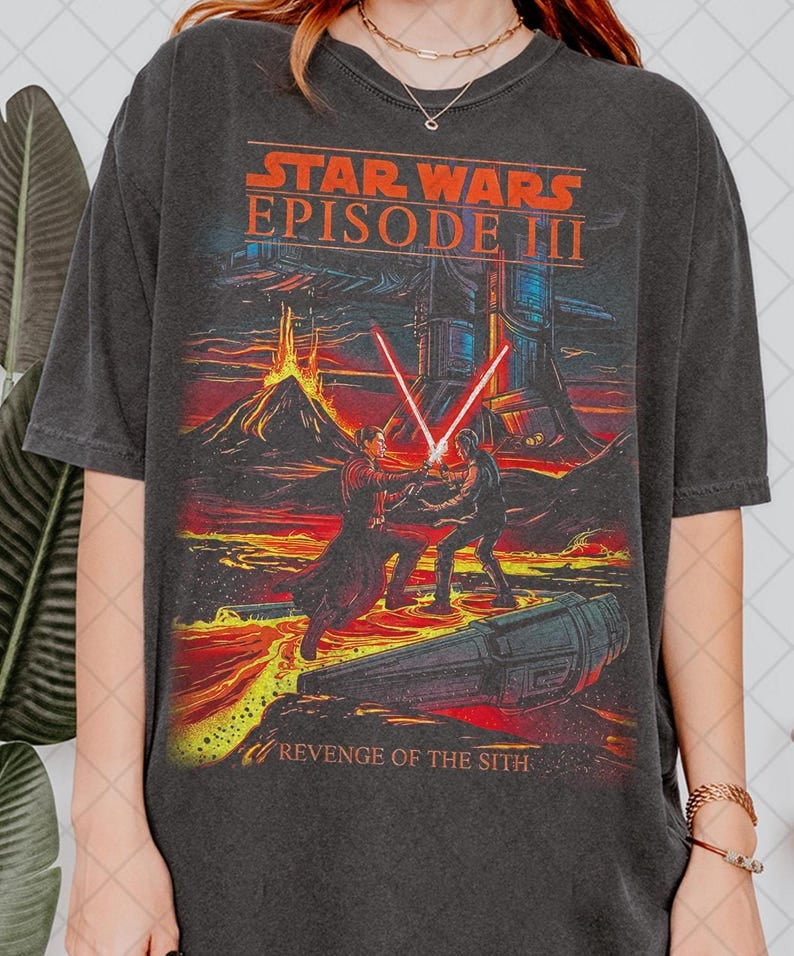 Retro 90's Comfort Colors Starwars 20th Anniversary, Revenge of The ...