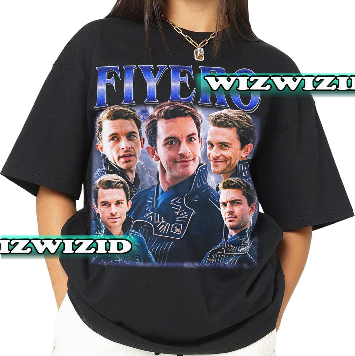 Retro 90's Fiyero Homage T-Shirt, Fiyero Jonathan Bailey Fan Tee ...