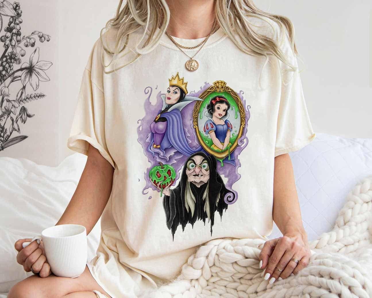 Retro 90S Disney Snow White Evil Queen Shirt, Evil Queen Shirt, Retro ...