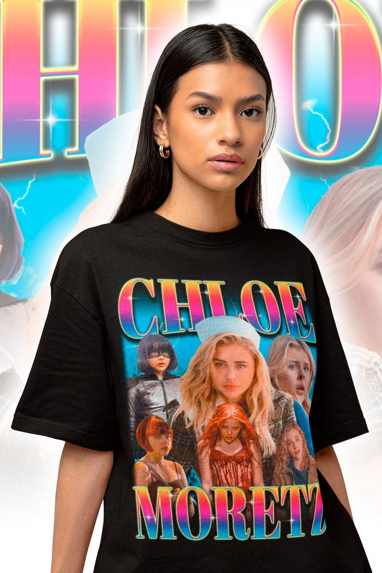 Retro 90s Chlo® Grace Moretz - Chloe Moretz Sweater - Chloe Moretz Fan Gift - Chloe Moretz Merch ...