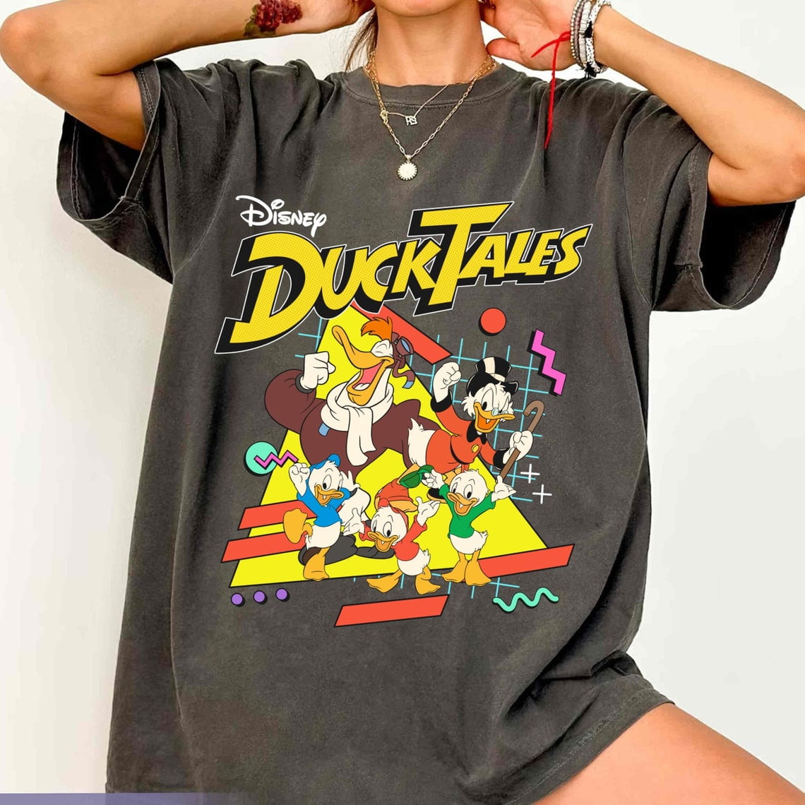 Retro 90s Disney Ducktales Comfort Colors Shirt, Scrooge McDuck ...