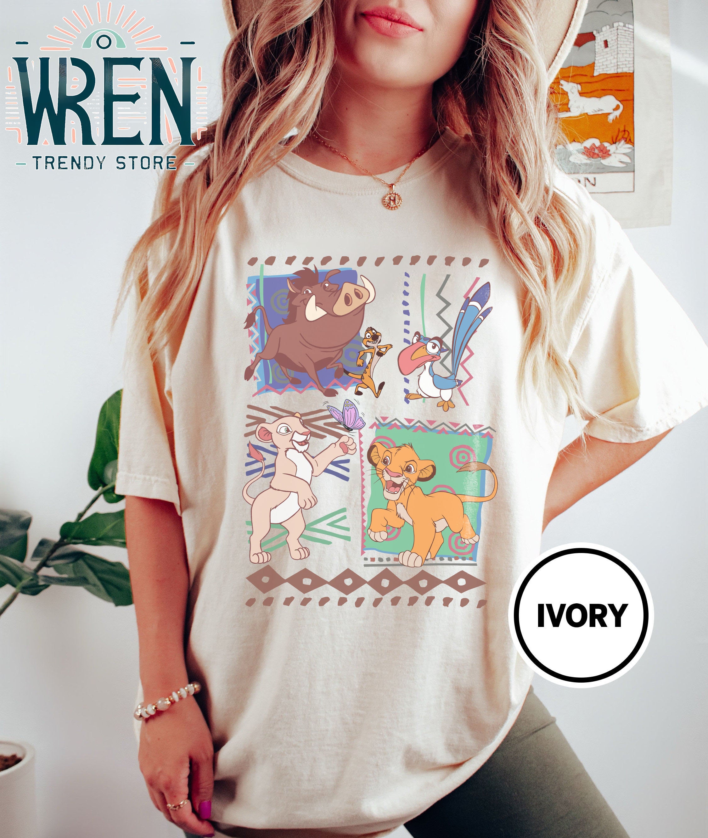 Retro 90s Disney Lion King Simba And Timon Shirt, Vintage Lion King ...