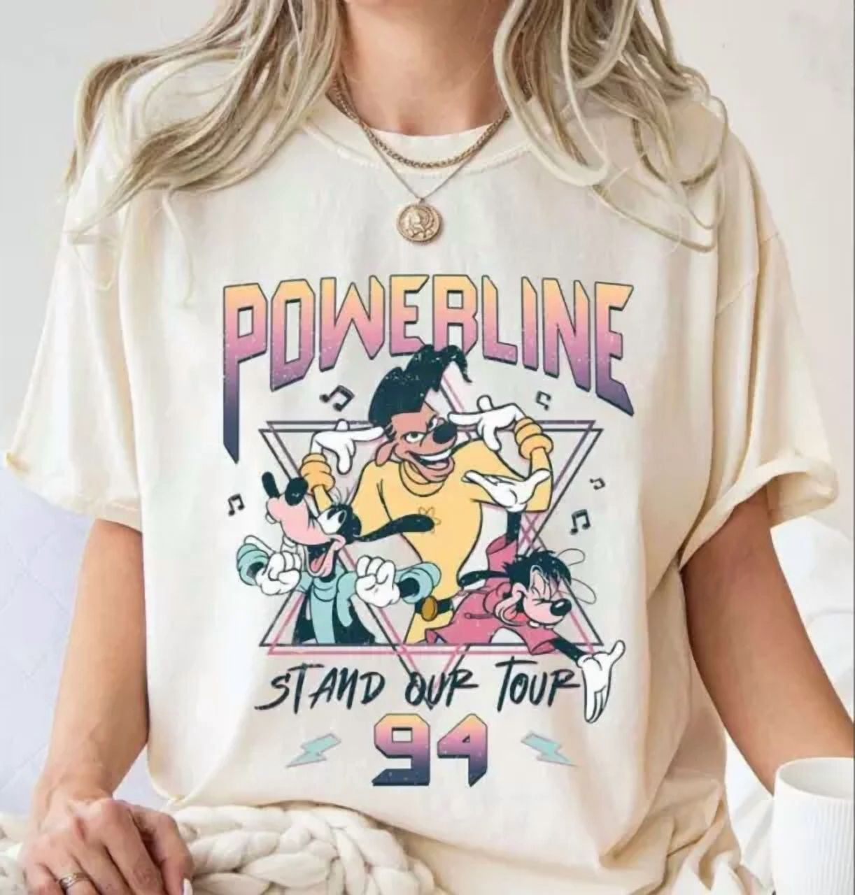 Retro 90s Goofy Movie Shirt, Max Goofy Roxanne Powerline Shirt, Goofy ...