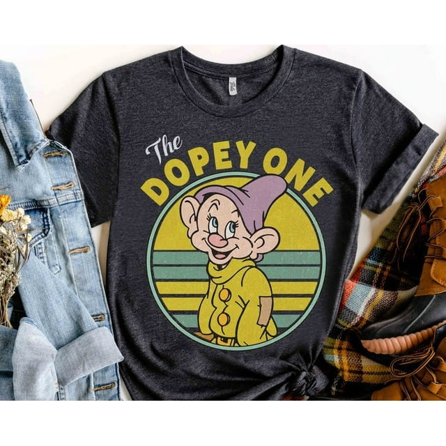 Retro 90s Vintage The Dopey One T-shirt, Disney Snow White And Seven ...