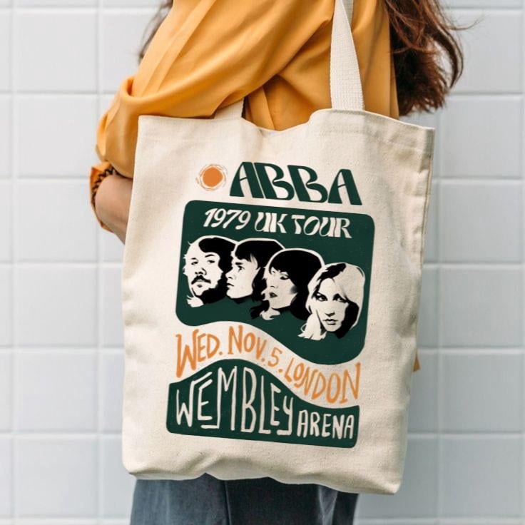 Retro A.bba 1979 Tour Bag, Gift For Fan Bag, Abba Concert , 90s Music ...
