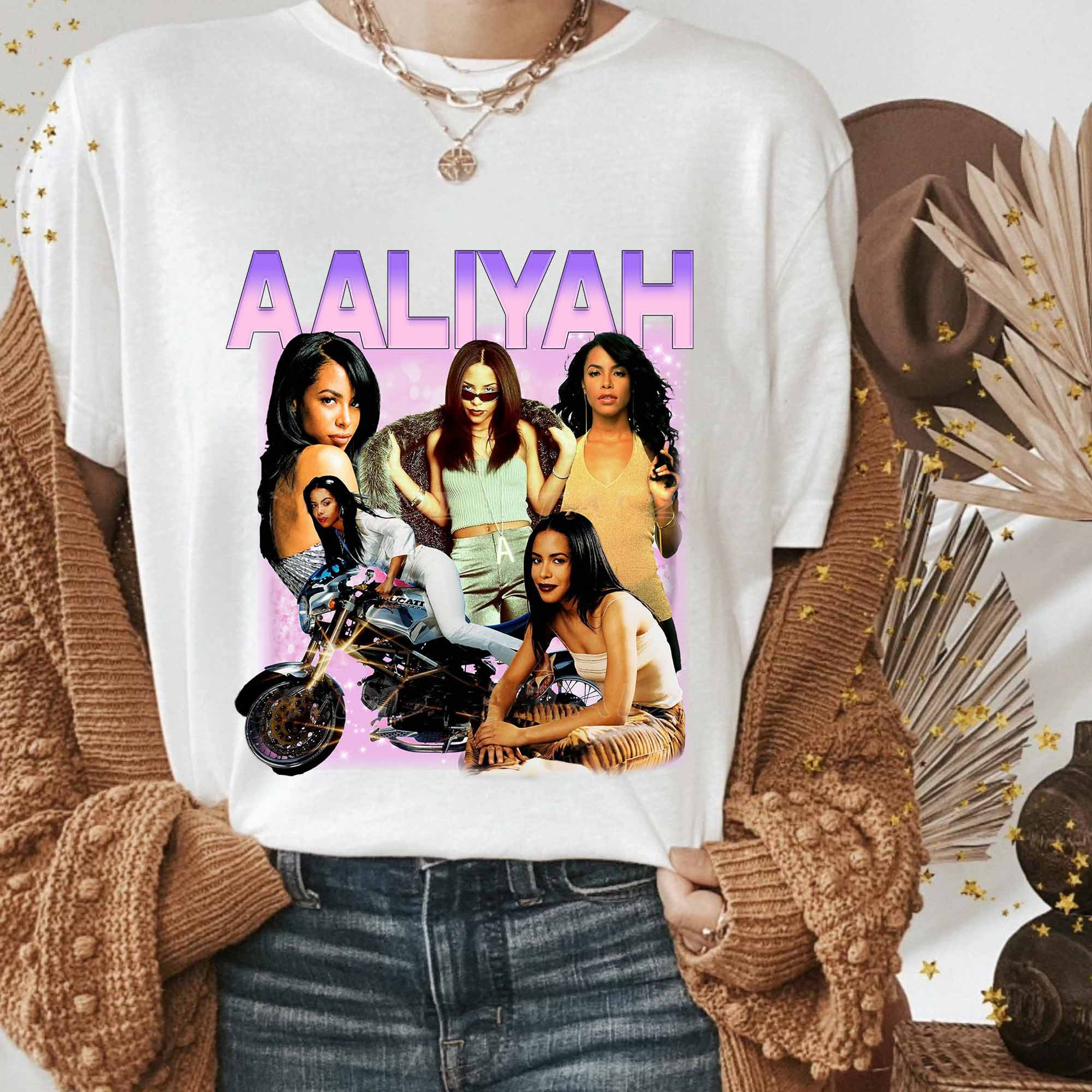 Retro Aaliyah 2 Png, Aaliyah 2 Fan Png, Vintage 90s Aaliyah 2 , Aaliyah ...