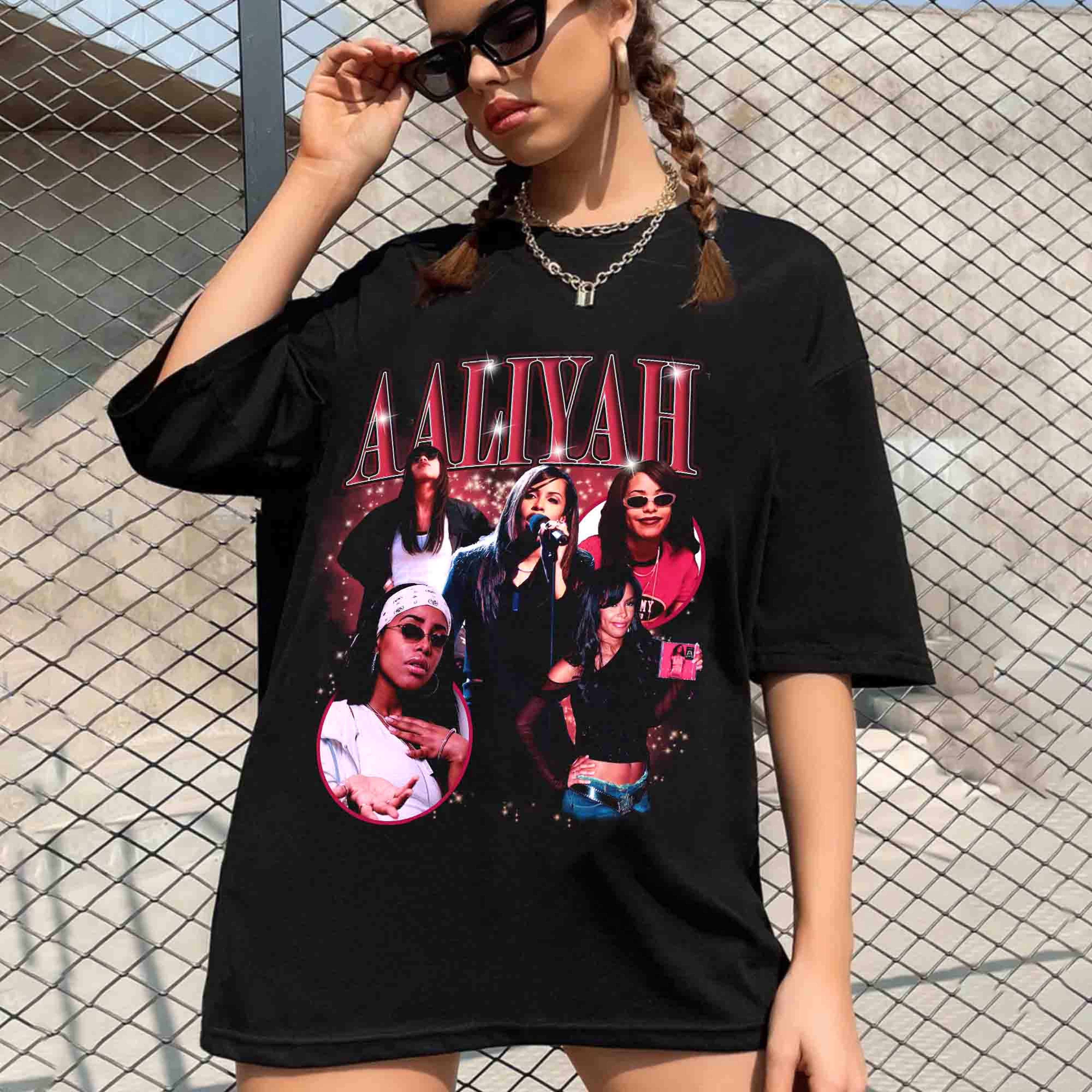 Retro Aaliyah Png, Vintage 90s Aaliyah Png, Aaliyah Gift Png, Aaliyah ...