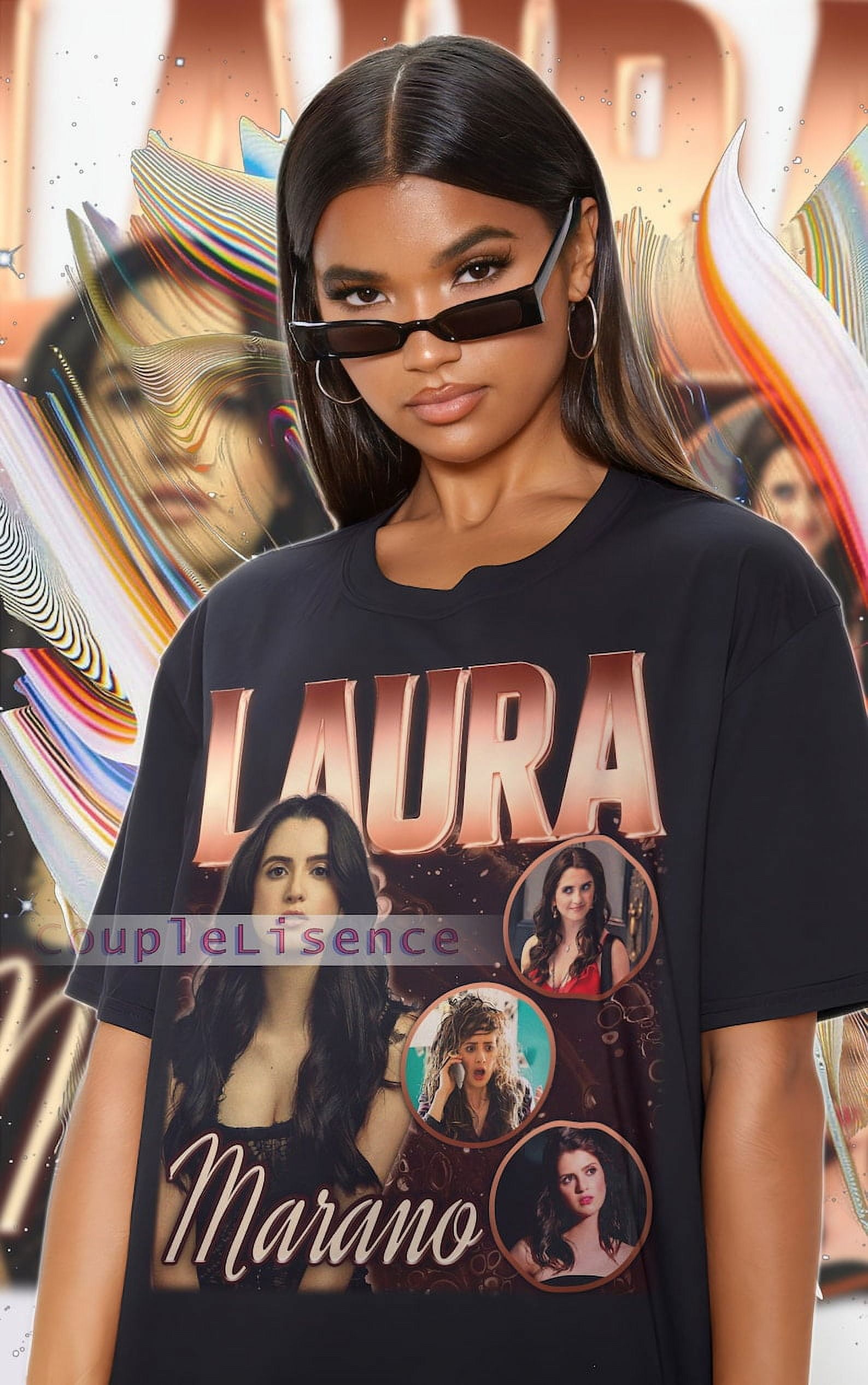 Retro Actress LAURA MARANO Vintage Shirt | Laura Marano Homage Retro ...