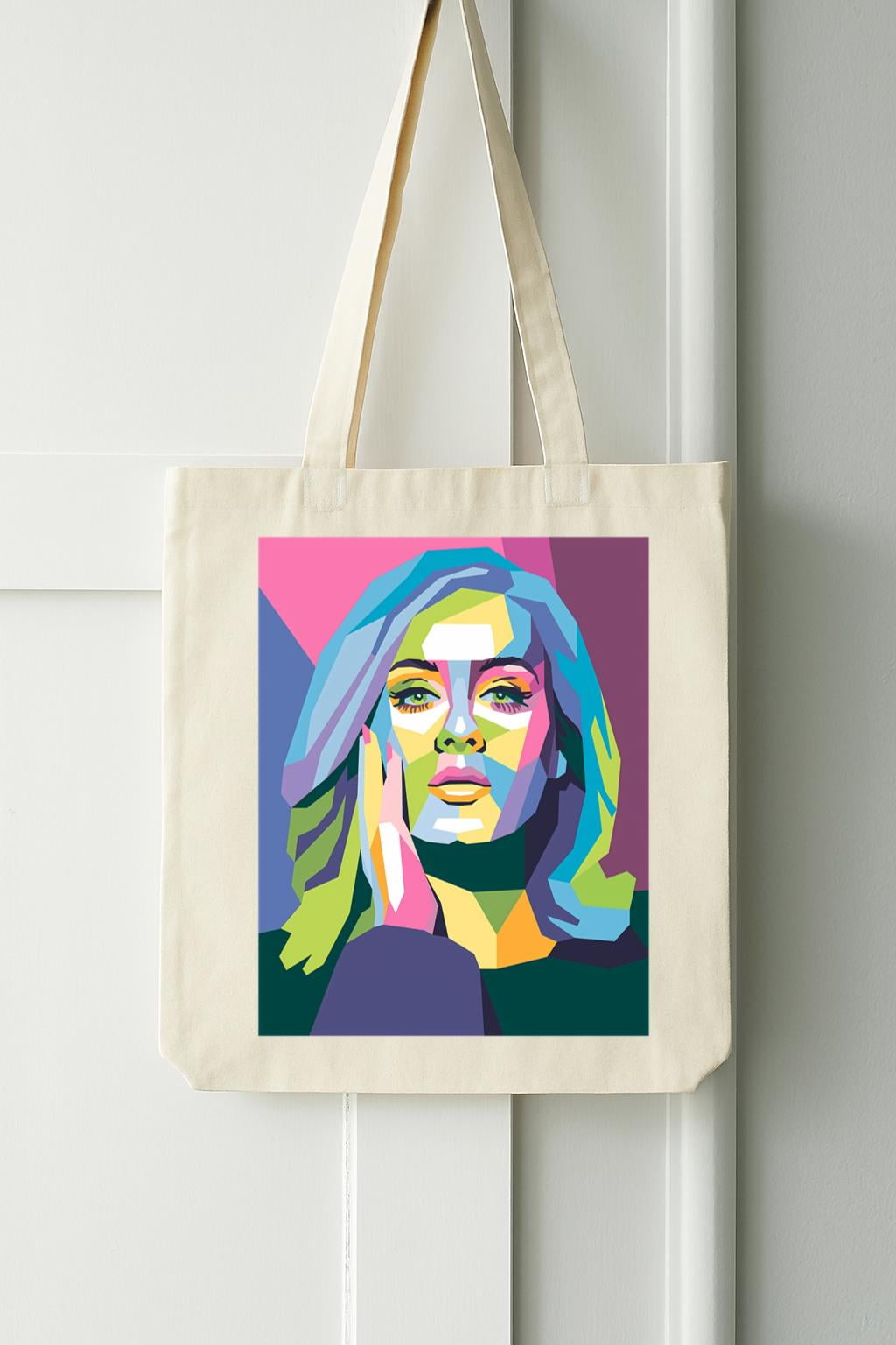 Retro Adele Tote Bag, Music Icon, Trending Right Now Graphic T-Bag ...