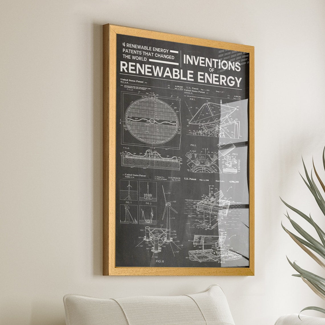Innovations In Renewable Energy: Patent Posters - Climate Change Wall ...