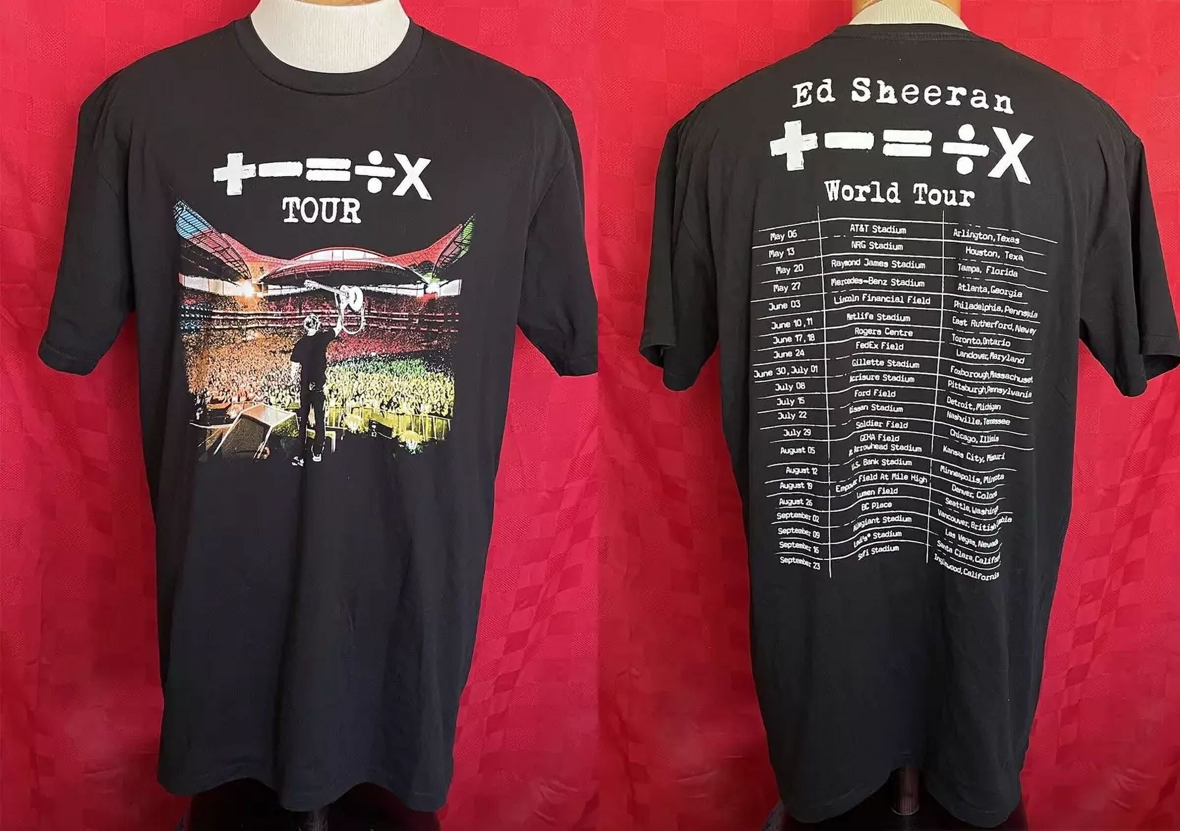 Retro Aesthetic Music Graphic Tee, Double Side Soft Cotton Short Sleeve ...