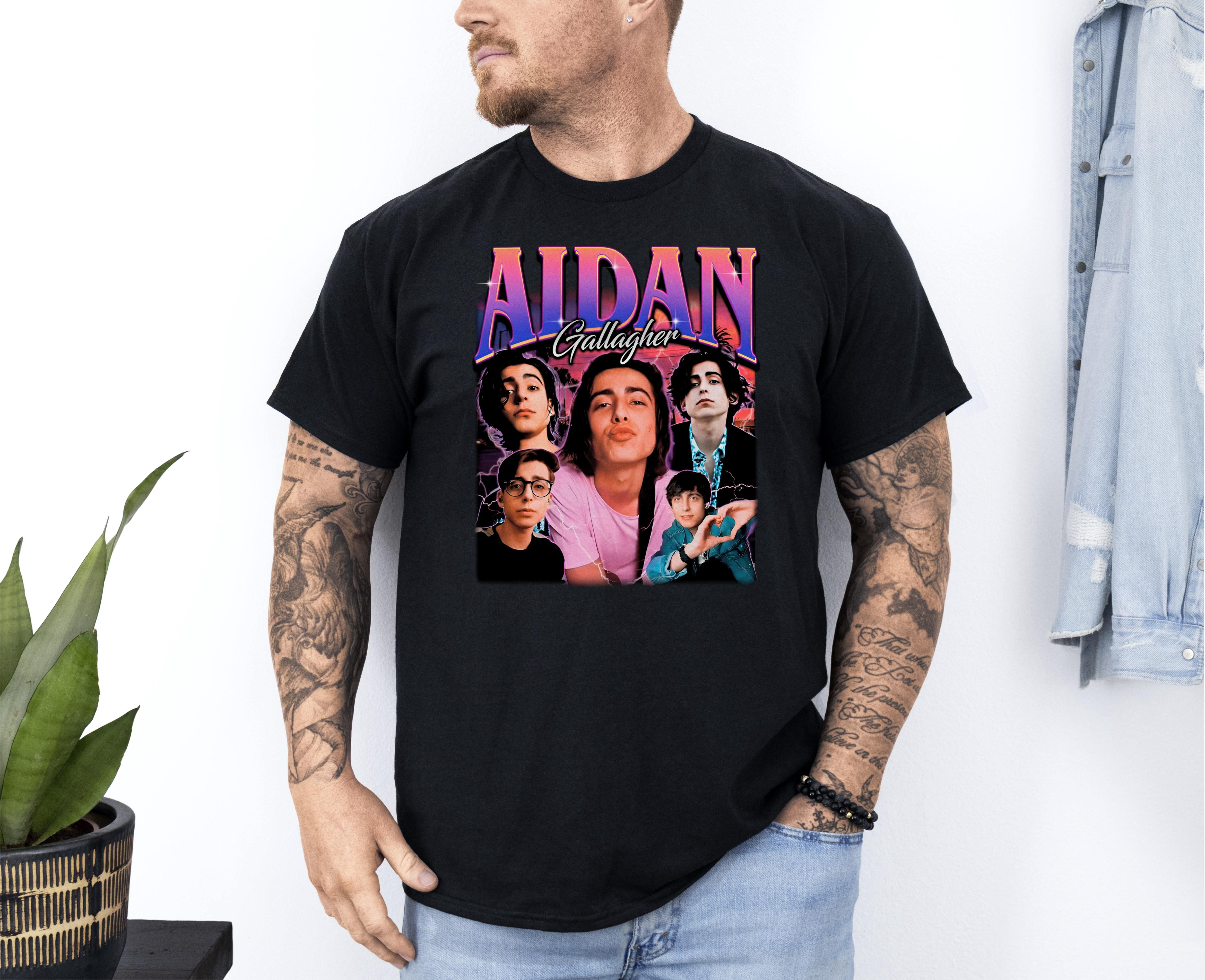 Retro Aidan Gallagher T-shirt, Aidan Gallagher American Actor, Aidan ...