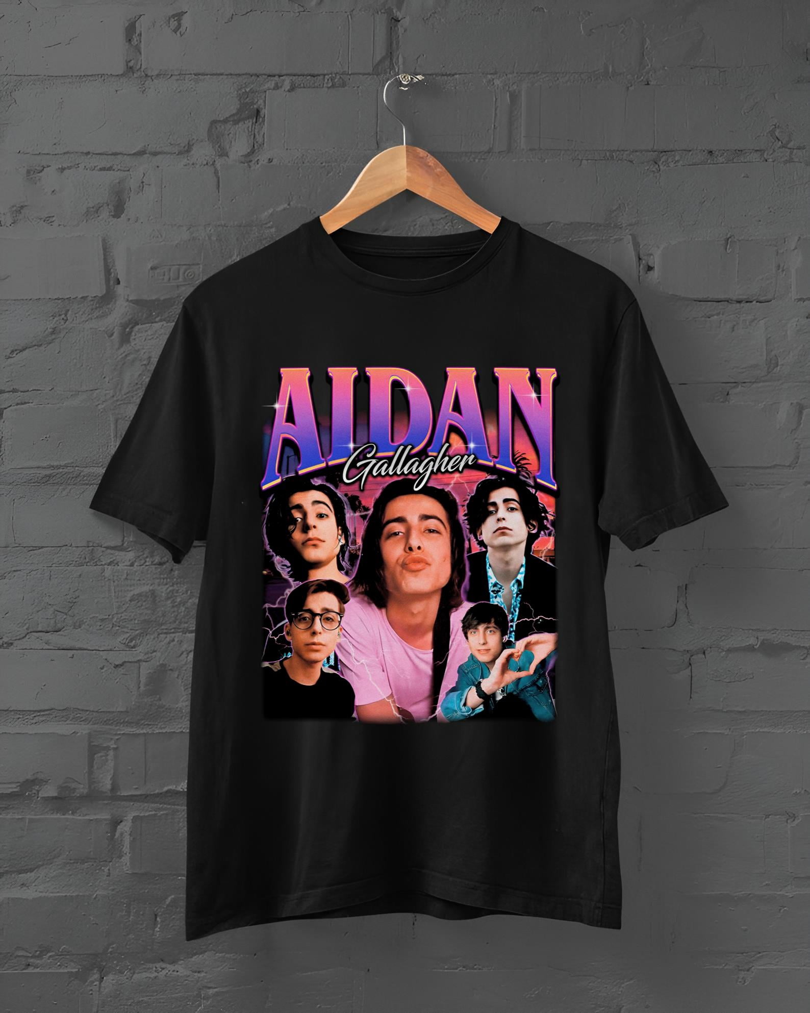 Retro Aidan Gallagher T-shirt, Aidan Gallagher American Actor, Aidan ...
