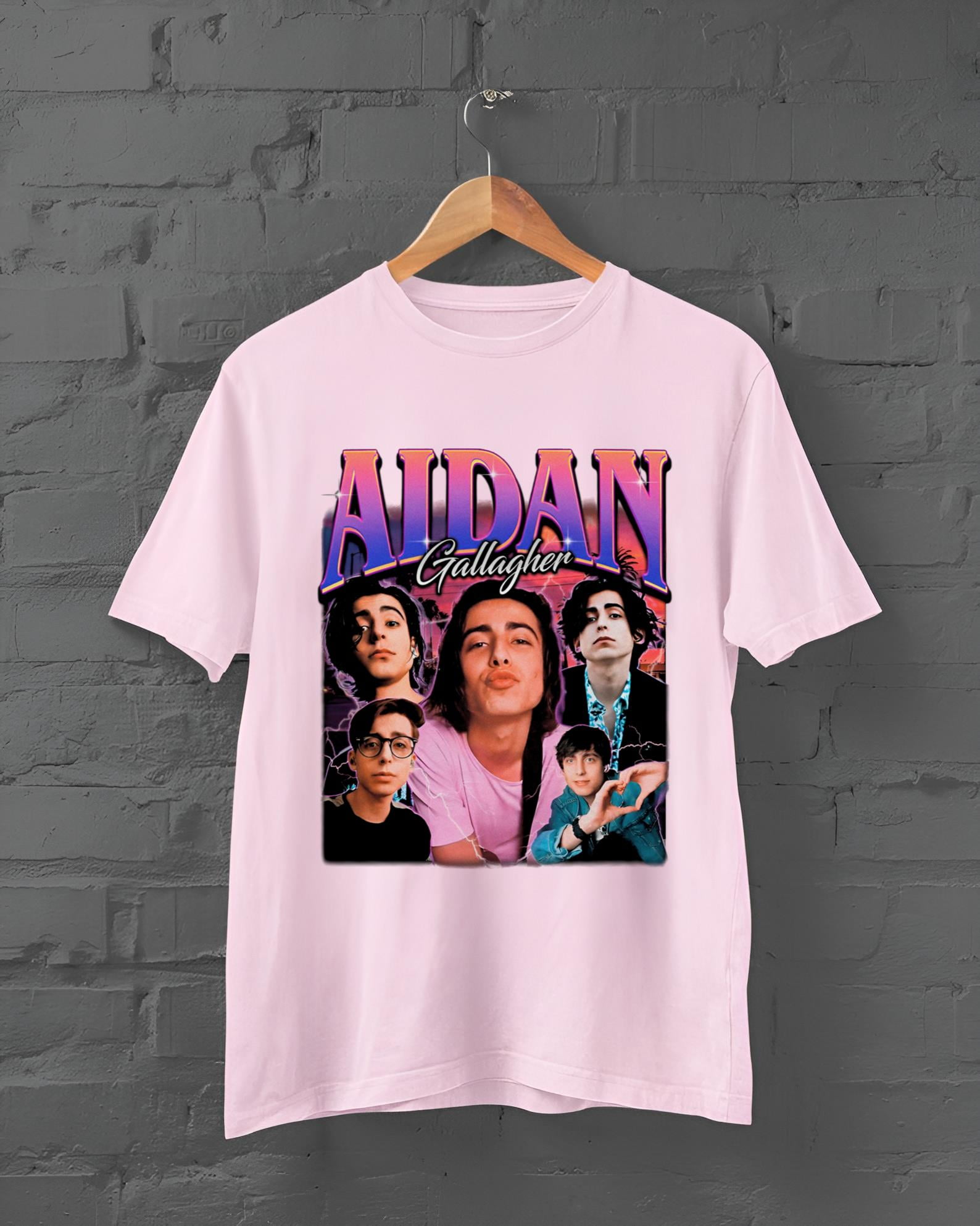 Retro Aidan Gallagher T-shirt, Aidan Gallagher American Actor, Aidan ...