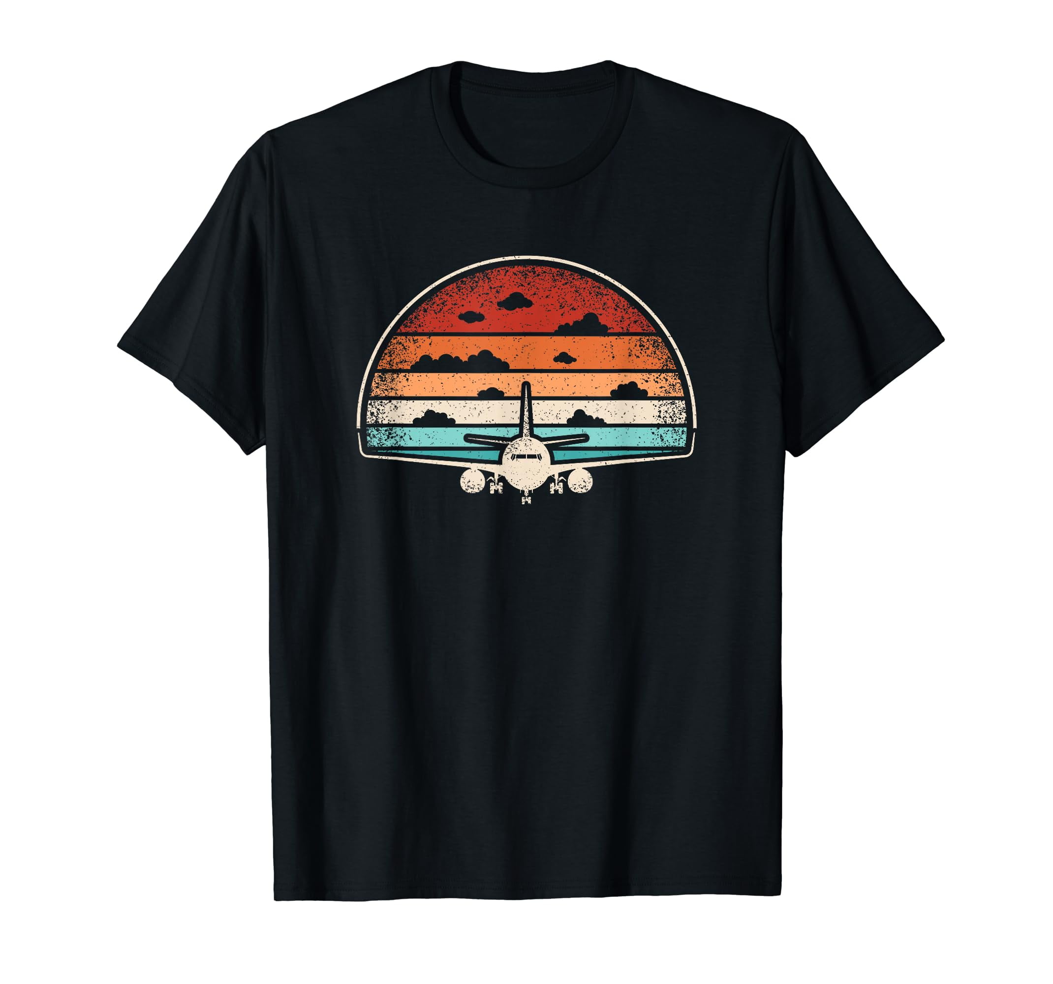 Retro Airplane Fly Plane Pilot Flying Aviator Aviation T-Shirt ...