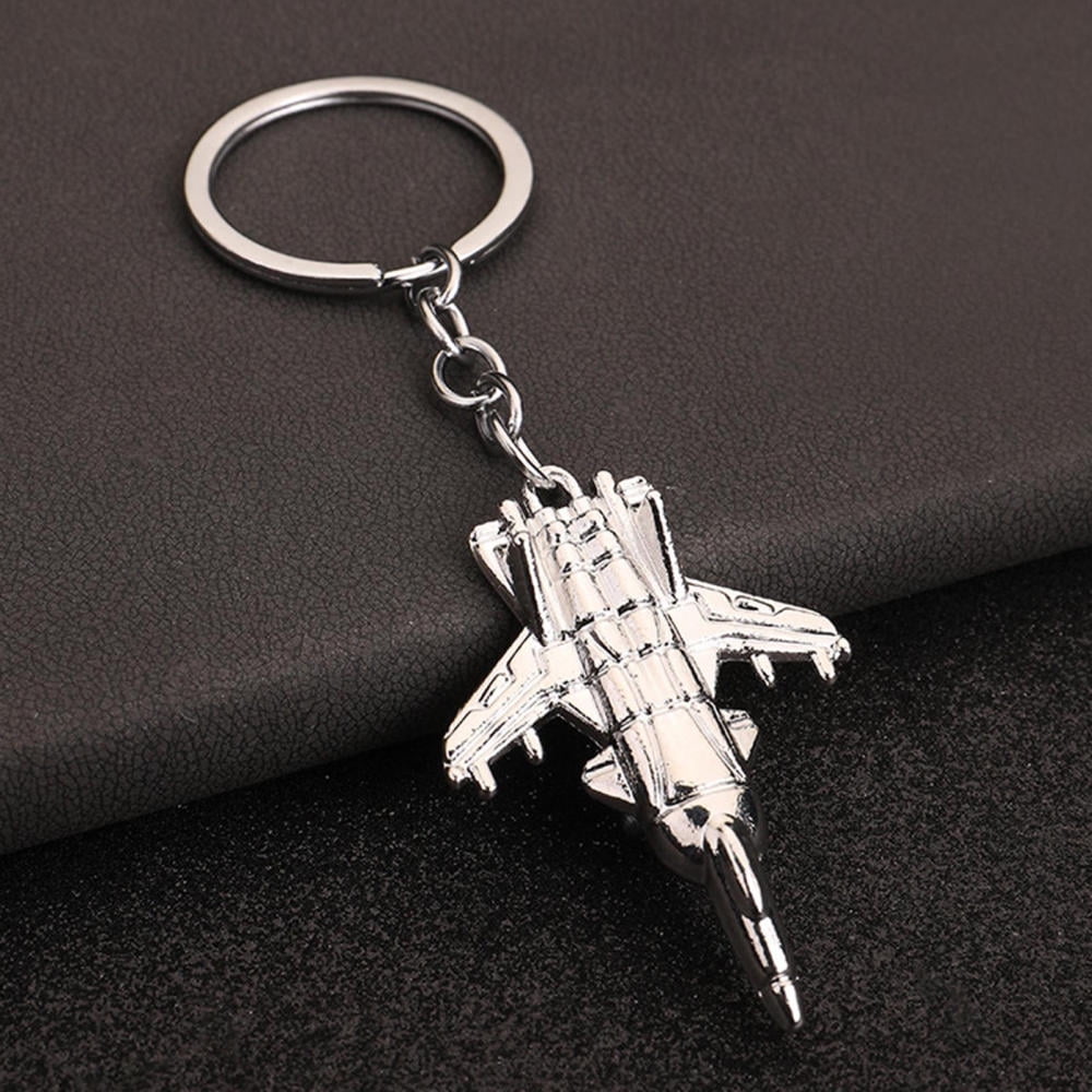 Retro Airplane Keychain | Vintage Propeller Plane Key Chain Pendant ...