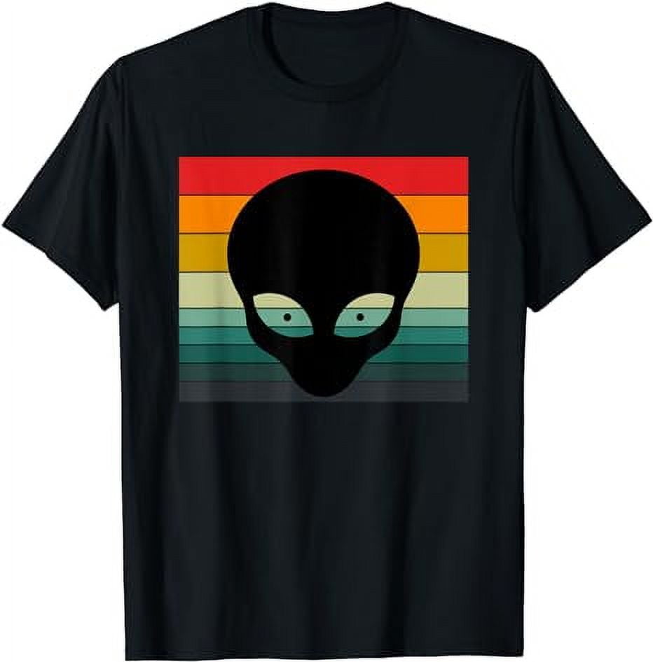Retro Alien Extraterrestrial Space - Vintage Alien T-Shirt - Walmart.com
