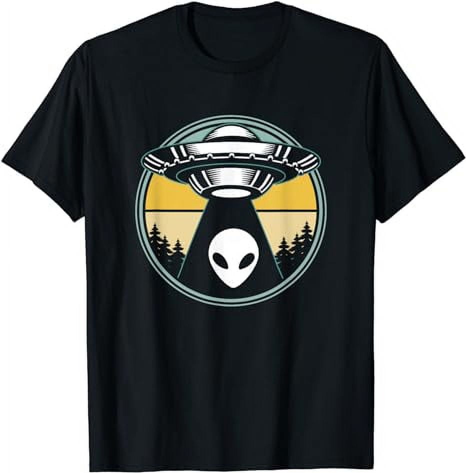 Retro Alien Extraterrestrial Space - Vintage Alien T-Shirt - Walmart.com