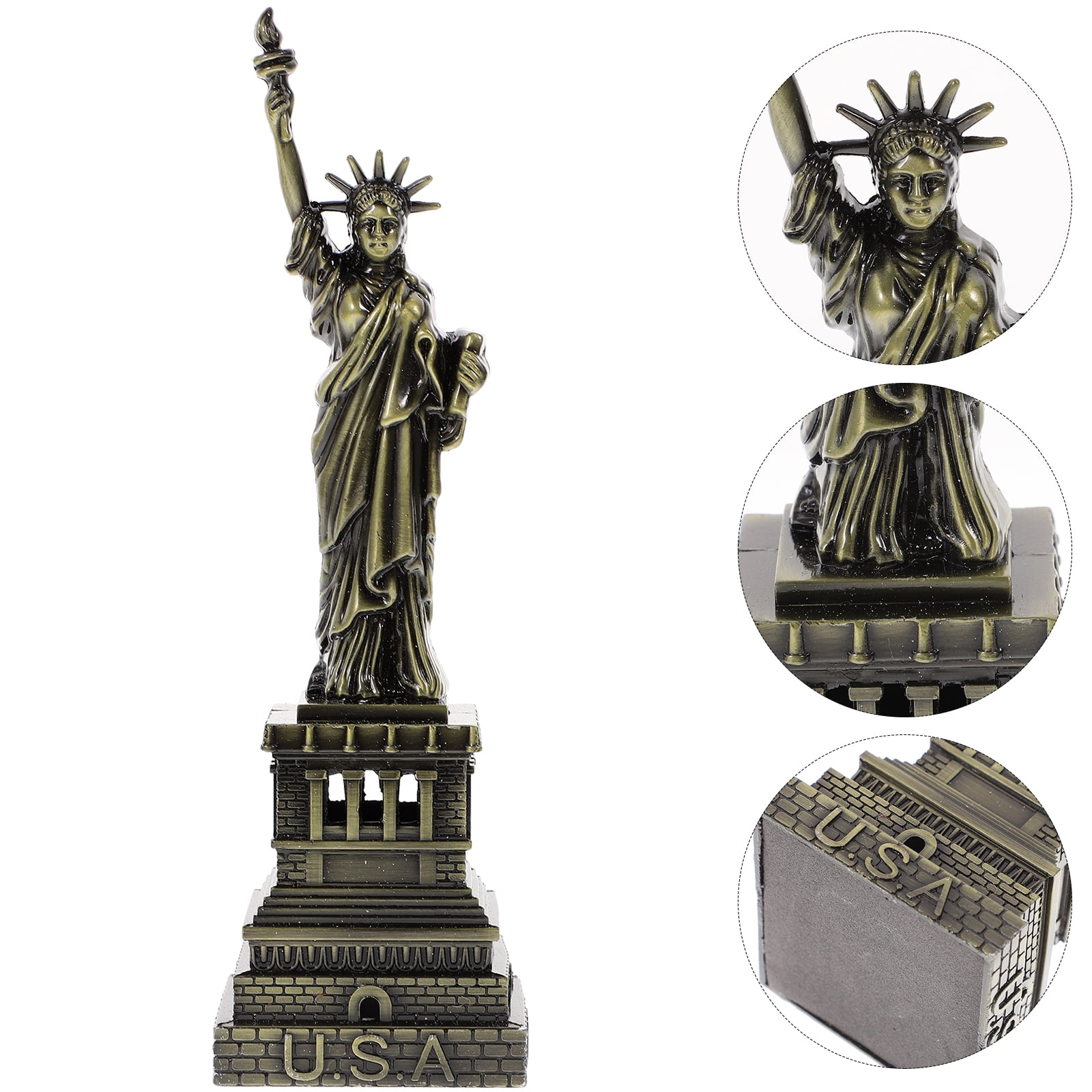 KAKOWELY Statue Liberty Figure Retro American Style 1Pcs 7.1x2x2in ...