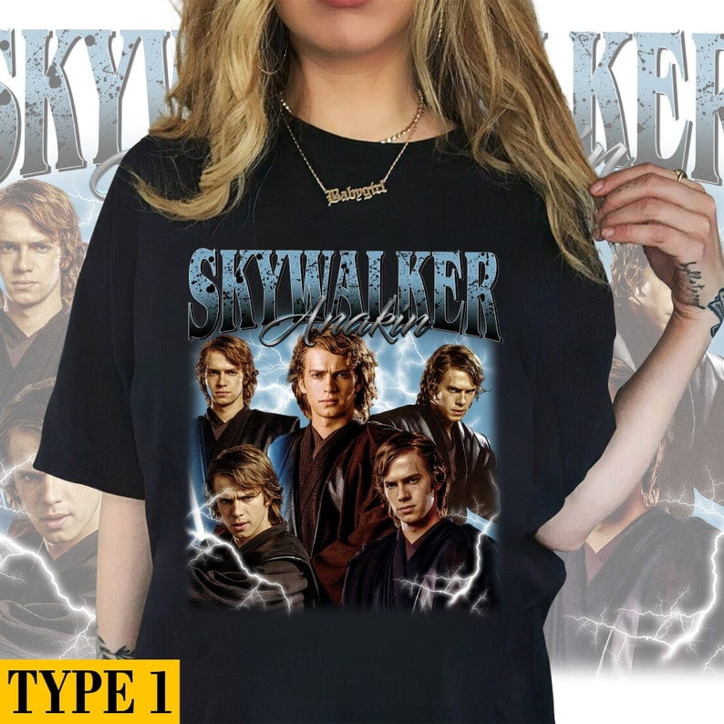 Retro Anakin Skywalker Shirt, Anakin Skywalker T-Shirt, Anakin Skywalker Sweatshirt, Anakin ...