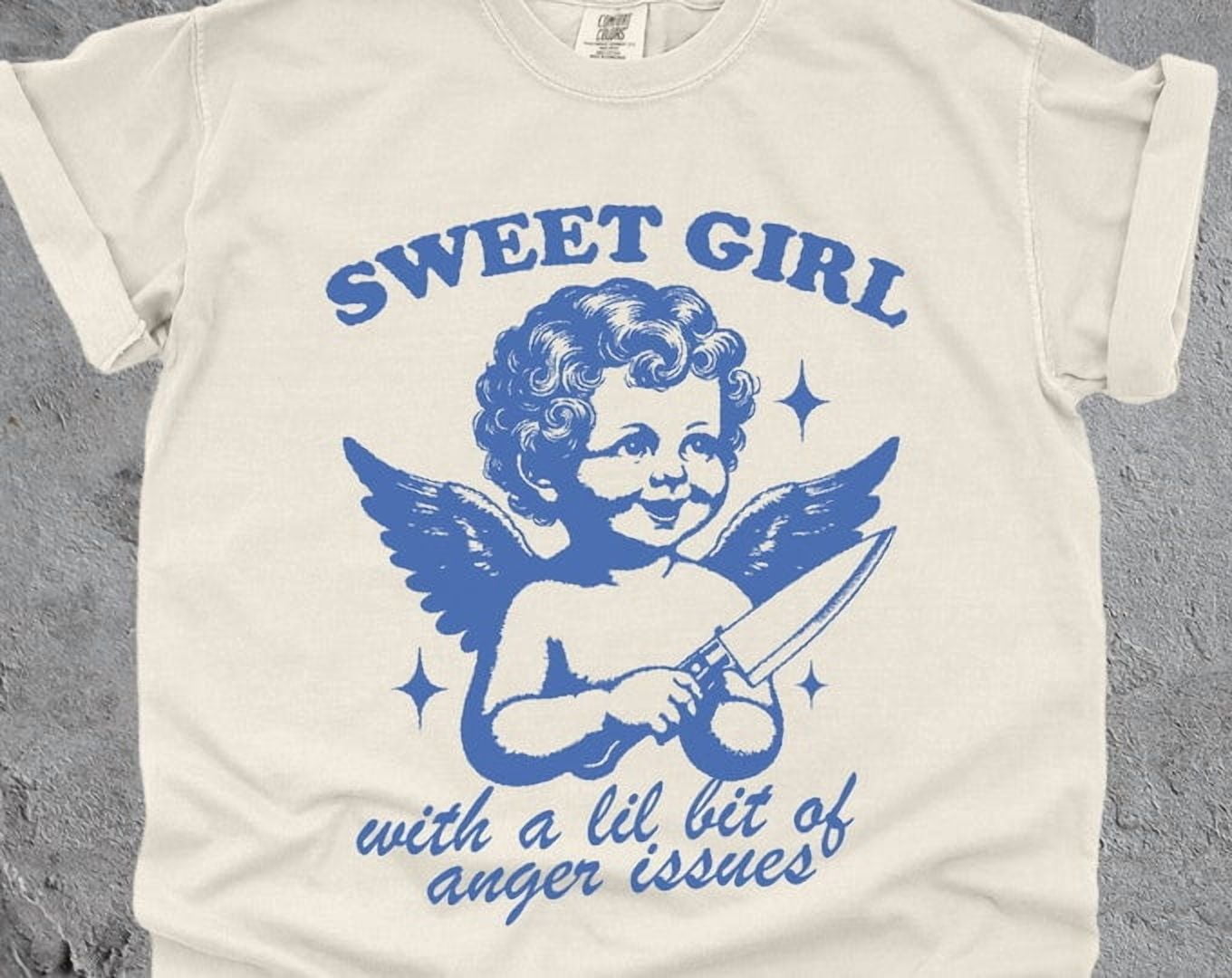 Retro Anger Issues TShirt | Vintage Aesthetic Graphic Tee | Self Help T ...