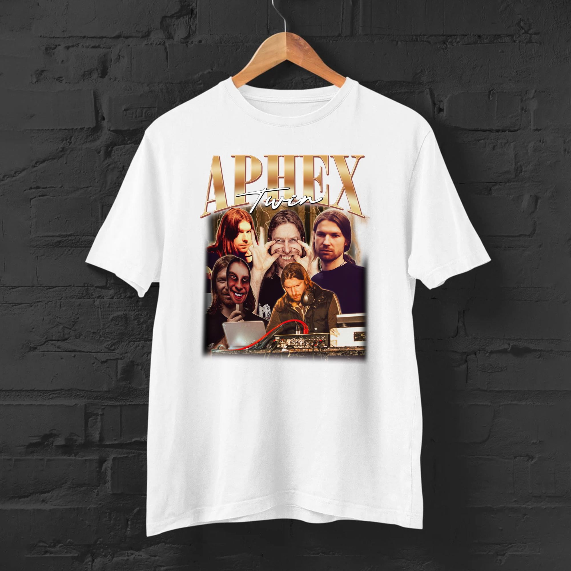 Retro Aphex Twin Shirt,Aphex Twin T-shirt,Aphex Twin T shirt,Aphex Twin ...
