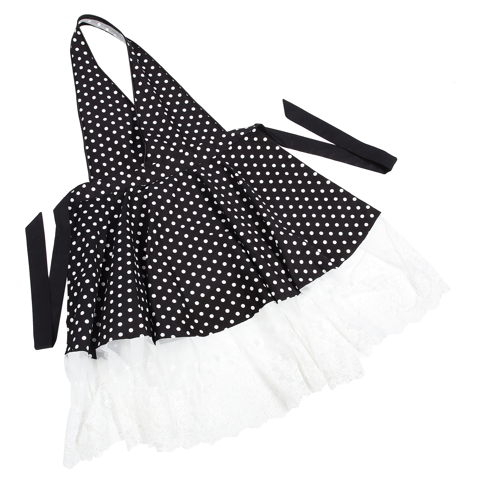 Retro Apron Cotton V-neck Maid Home Daily Use Hotel Adult Work Vintage ...