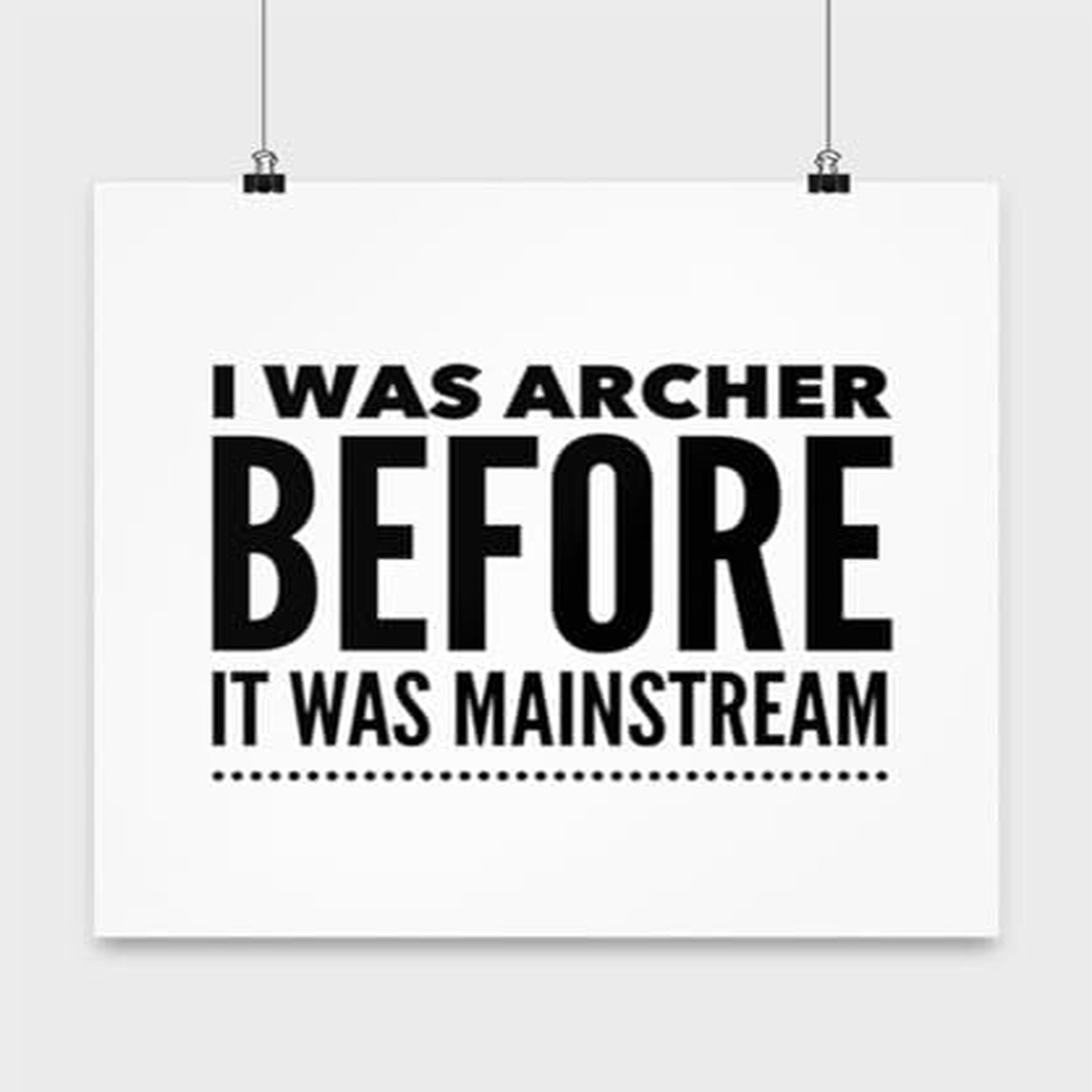 Retro Archery Poster - Wall Art for Enthusiasts Gift - Walmart.com
