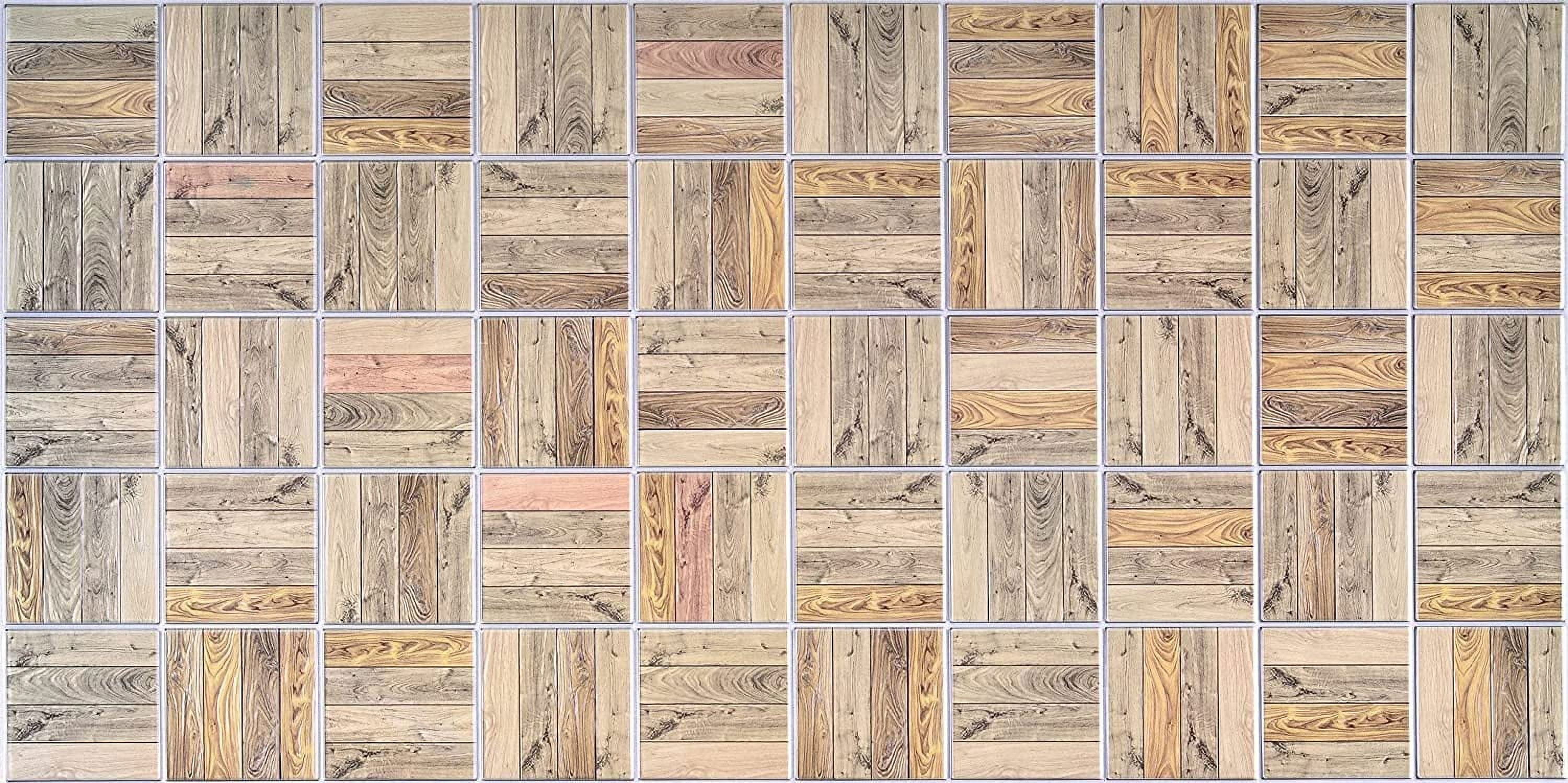 Concord Wallcoverings™ 3D Wall Panels - Pack of 6 | Green Brown Grey ...