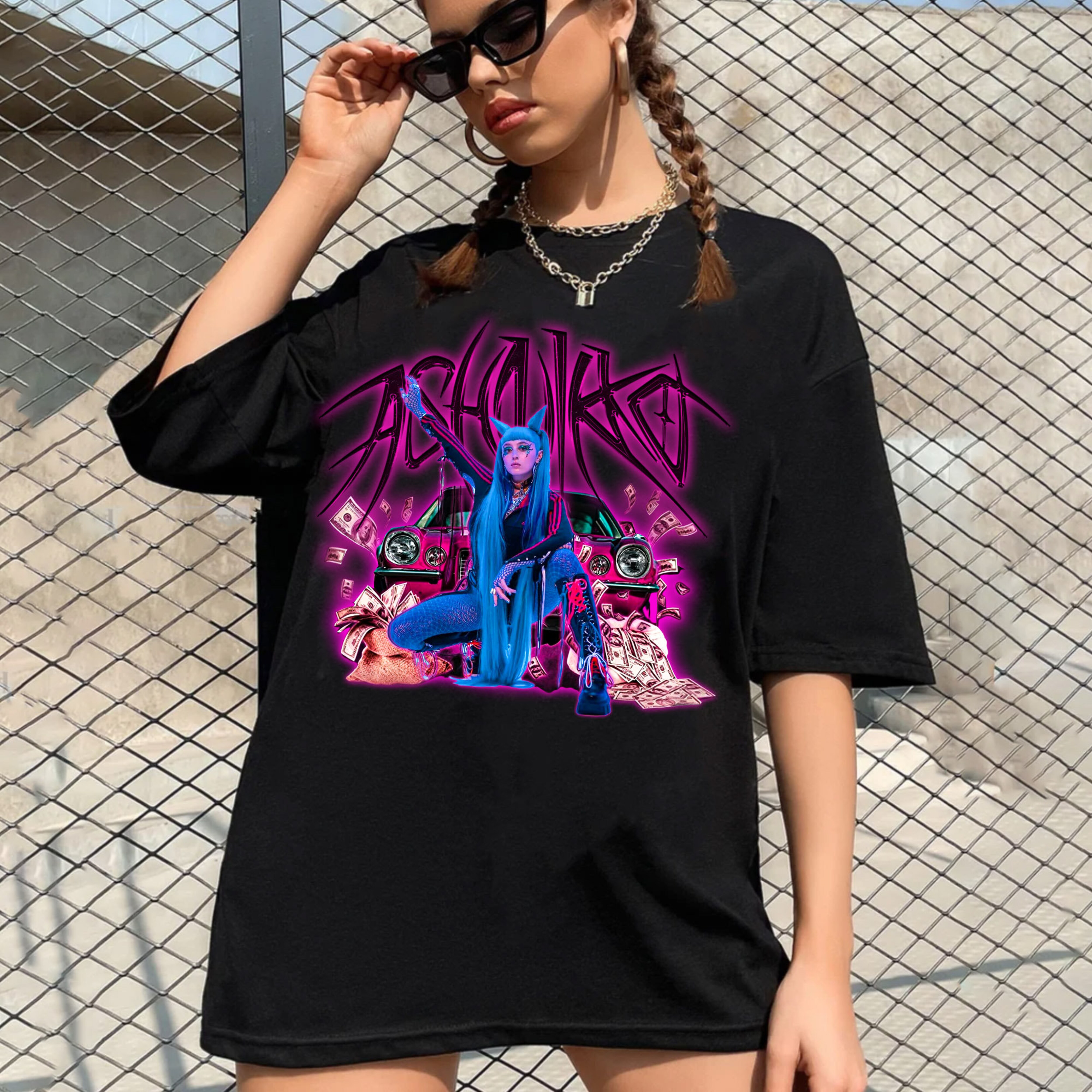 Retro Ashnikko Png, Vintage 90s Ashnikko Png, Ashnikko Gift Png ...