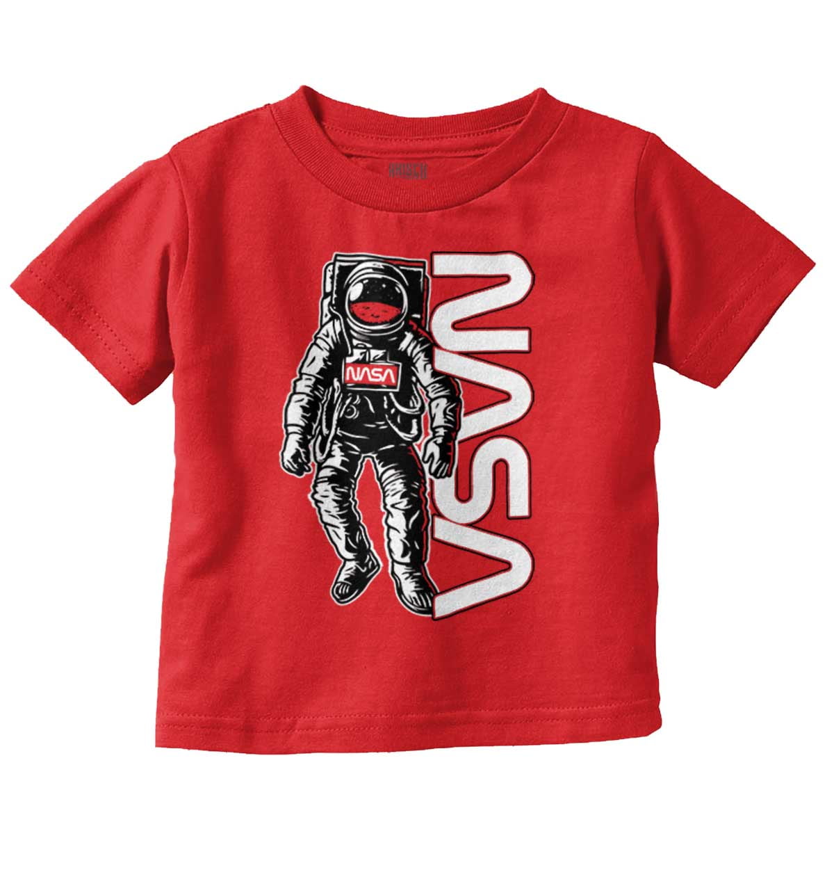 Retro Astronaut NASA Worm Logo Toddler Boy Girl T Shirt Infant Toddler ...