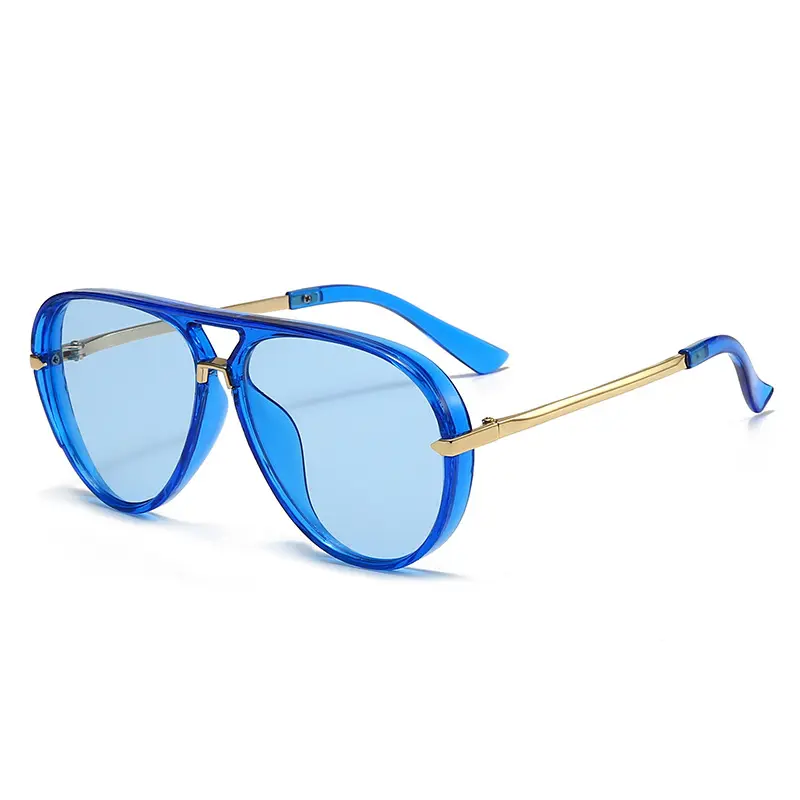 Retro Aviator Sunglasses - 2026 New Fashion Multi-Color Gradient Shades ...