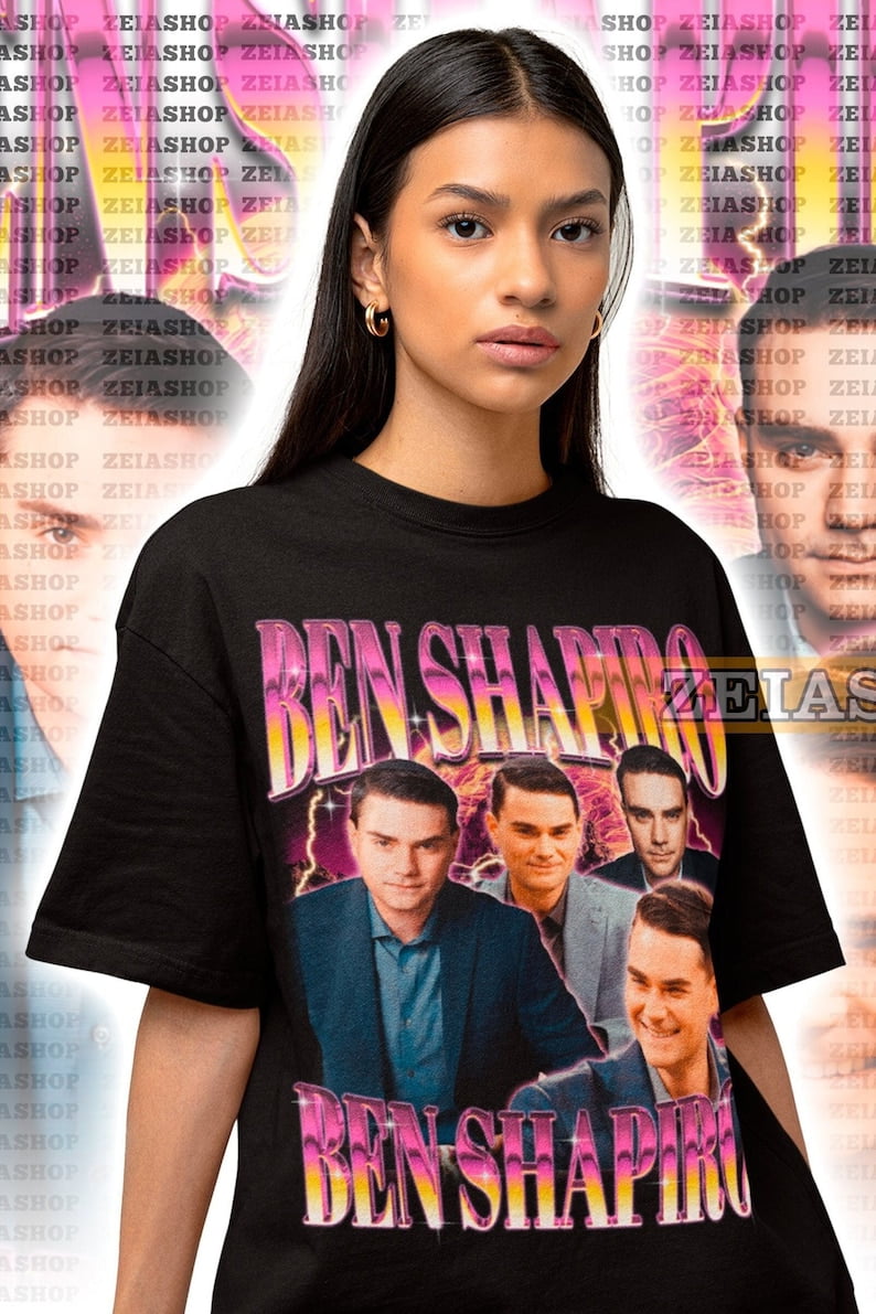 Retro BEN SHAPIRO Shirt, Ben Shapiro Homage, Ben Shapiro , Ben Shapiro ...