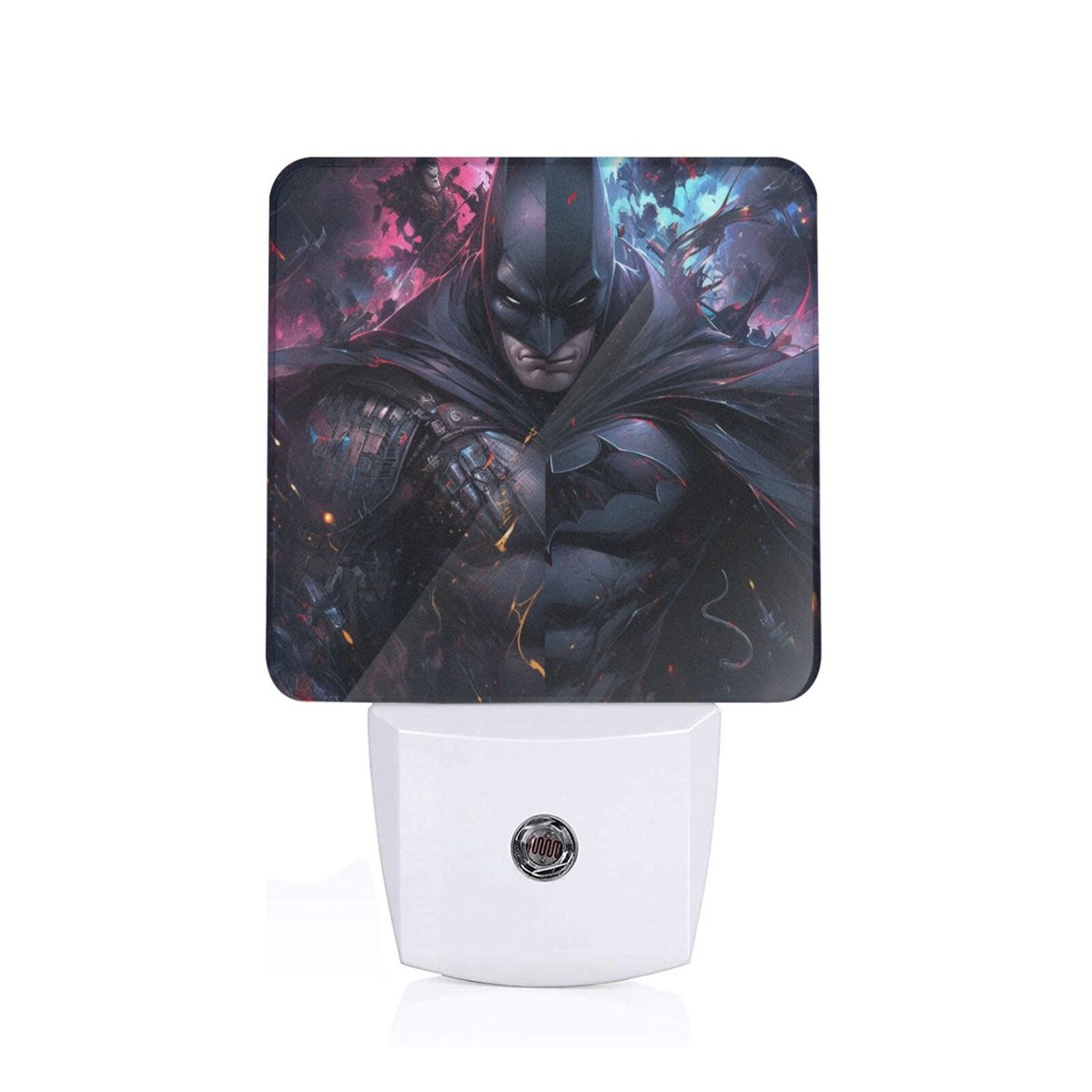 Retro Batman LED Night Light with Dusk to Dawn Sensor for Bedroom ...