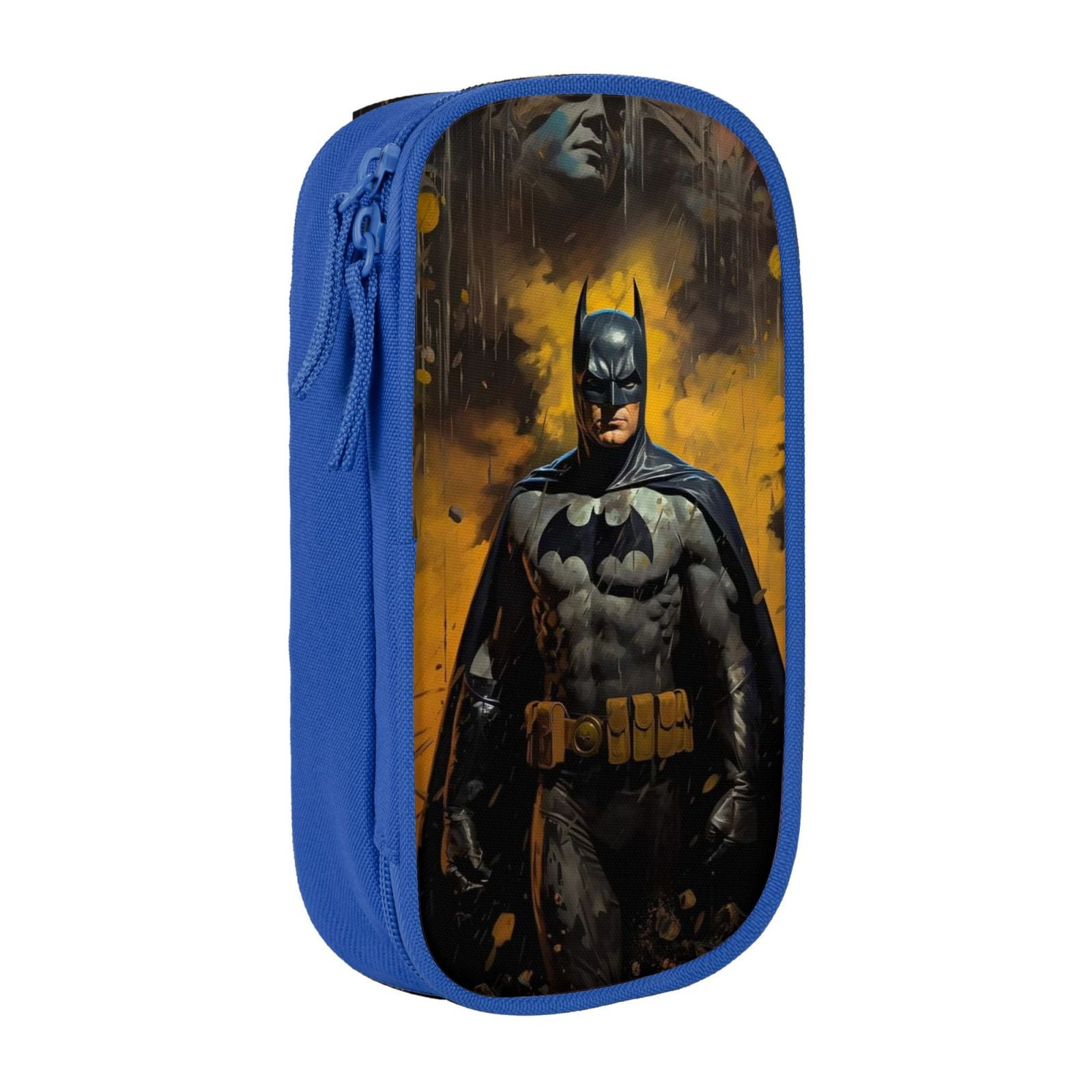 Retro Batman Pencil Case,Pencil Pouch,Big Pencil Bag Pouch Box ...