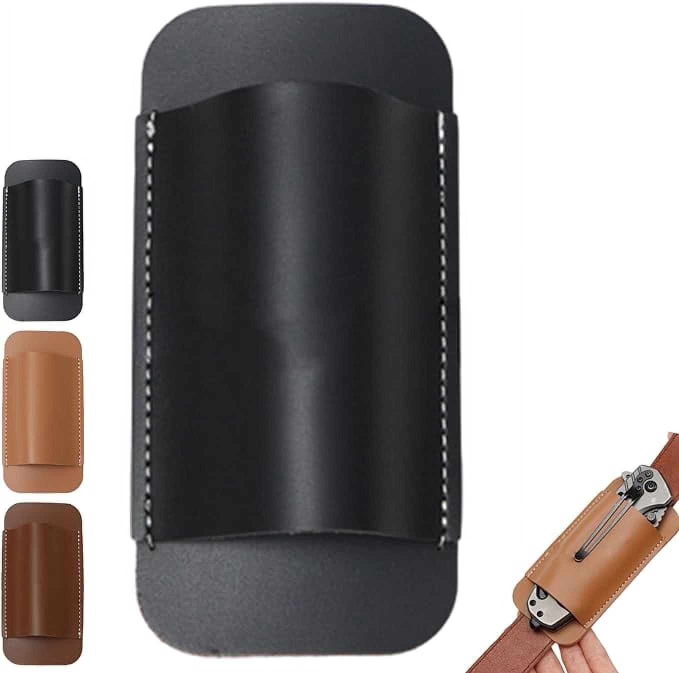 Retro Belt Carrying Leather Knife Scabbard Horizontally, Leather Knife ...