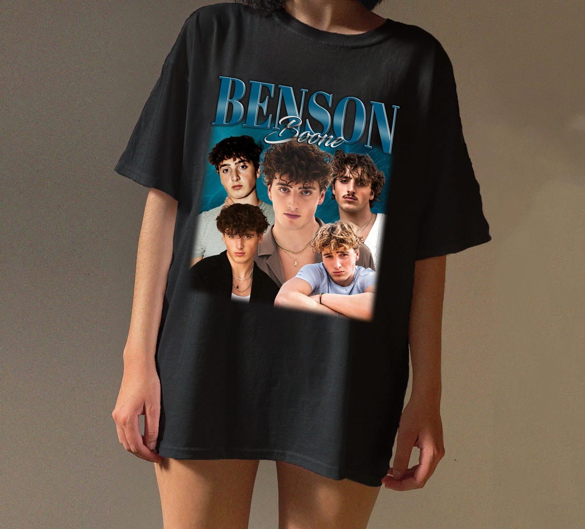 Retro Benson! Boone! Merch, Vintage 90s Inspired Fan Gift, Bootleg ...