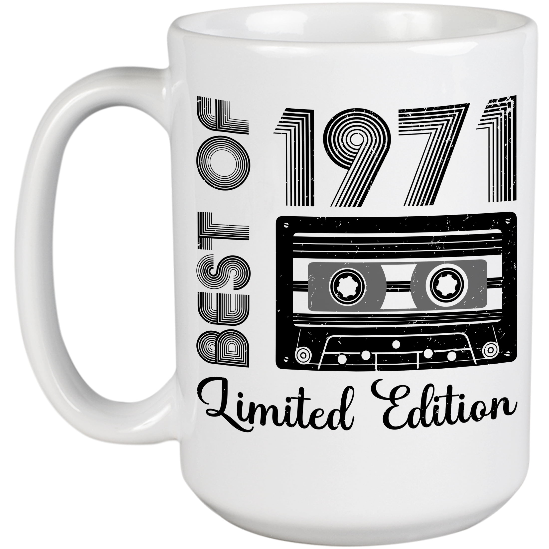 Retro Best of 1971, Retro Cassette Tape, Limited Edition, Birthday ...