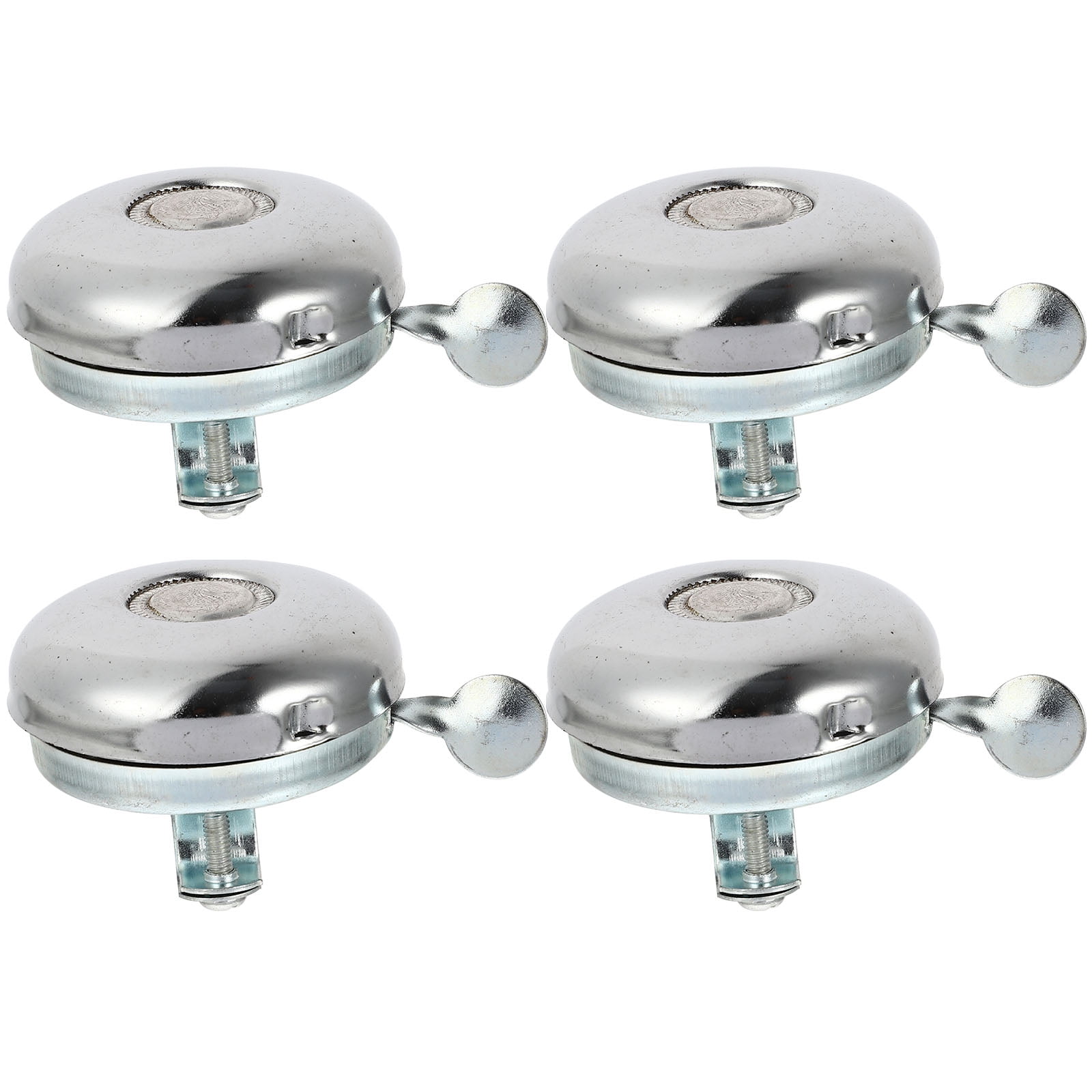 Vintage Bike Bell Set of 4 Durable Iron Bells for Bike Use with Clear ...