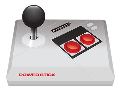 Retro-Bit Power Stick - Arcade stick - wired - for Nintendo NES ...