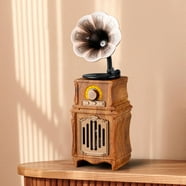 Retro Wireless Bluetooth Radio Speaker - Classic Vintage Style Audio ...