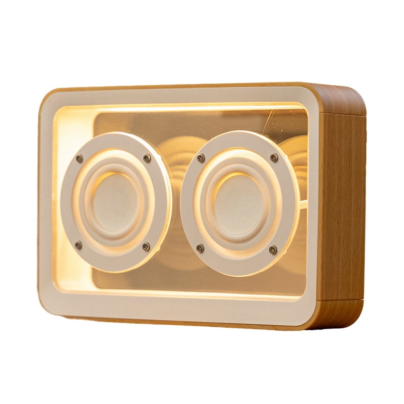 Retro Bluetooth Speaker Transprent Connection Stereo Bluetooth Soundbar ...